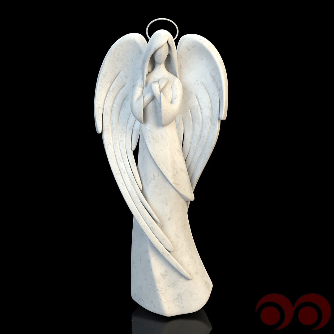 3d christmas angel model