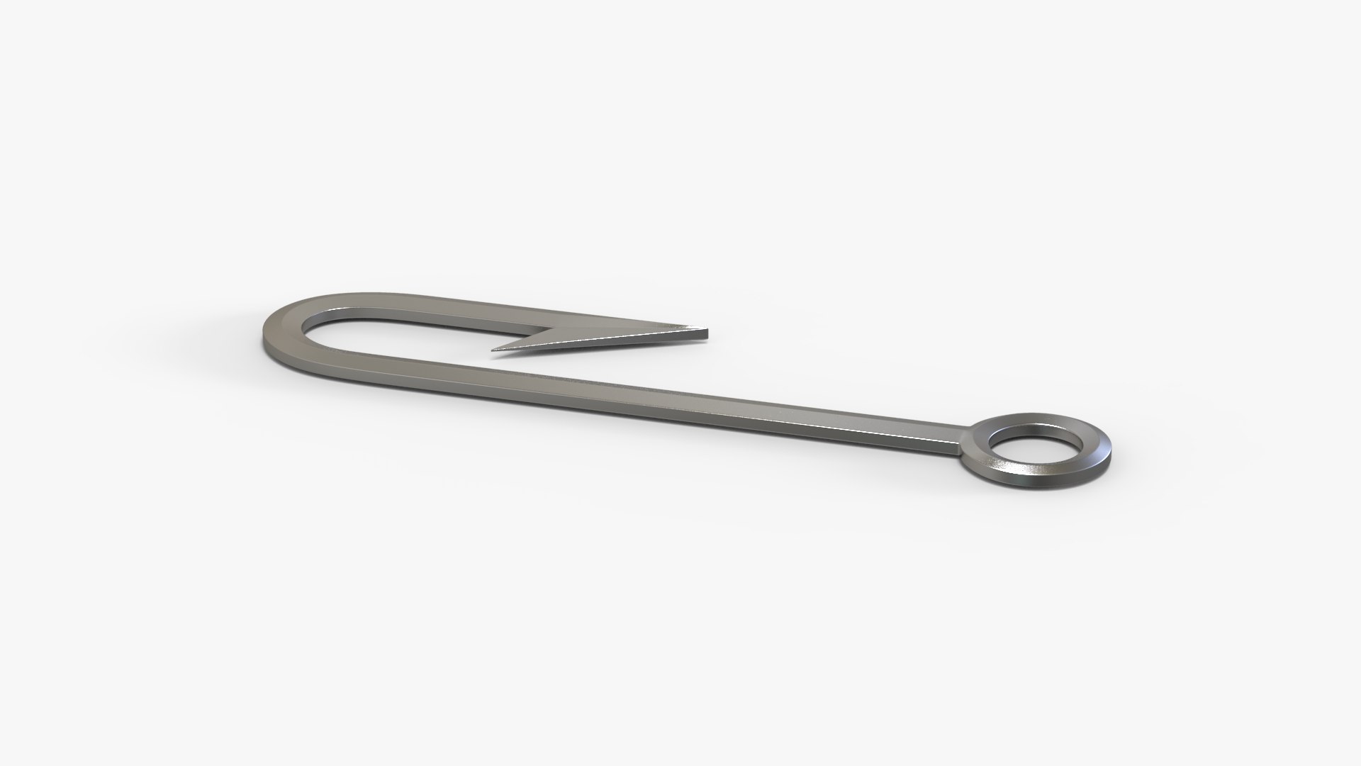 Hay Fish Hook 3D - TurboSquid 2104393