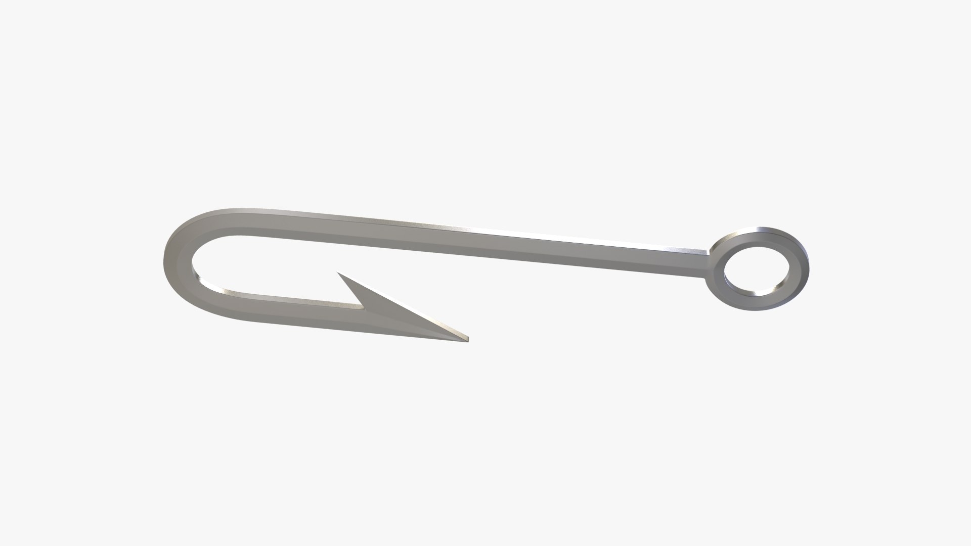 Hay Fish Hook 3D - TurboSquid 2104393