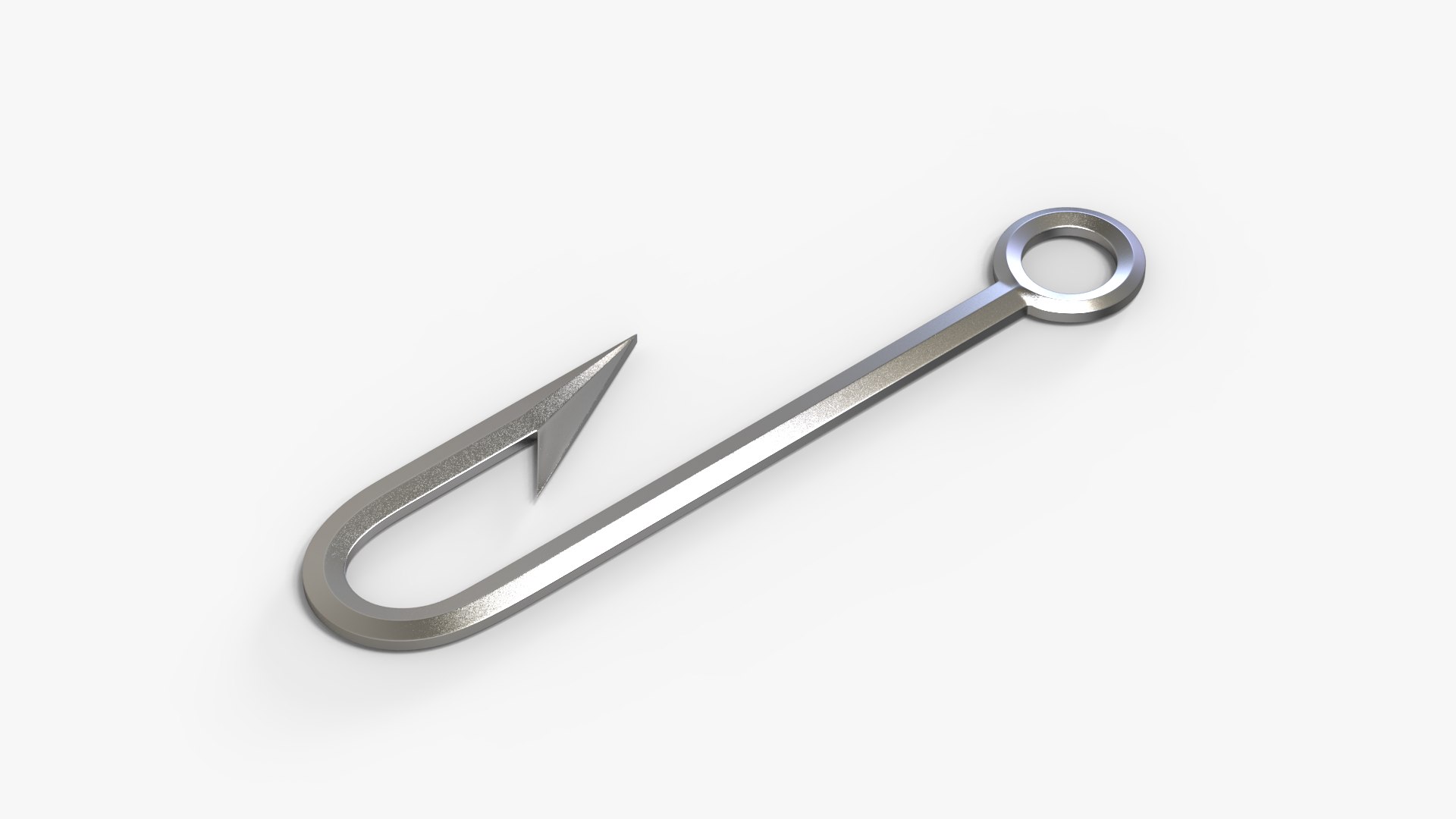 Hay Fish Hook 3D - TurboSquid 2104393