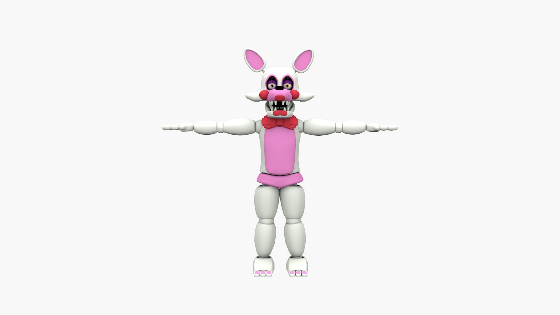 FNAF Mangle Model - TurboSquid 2363260