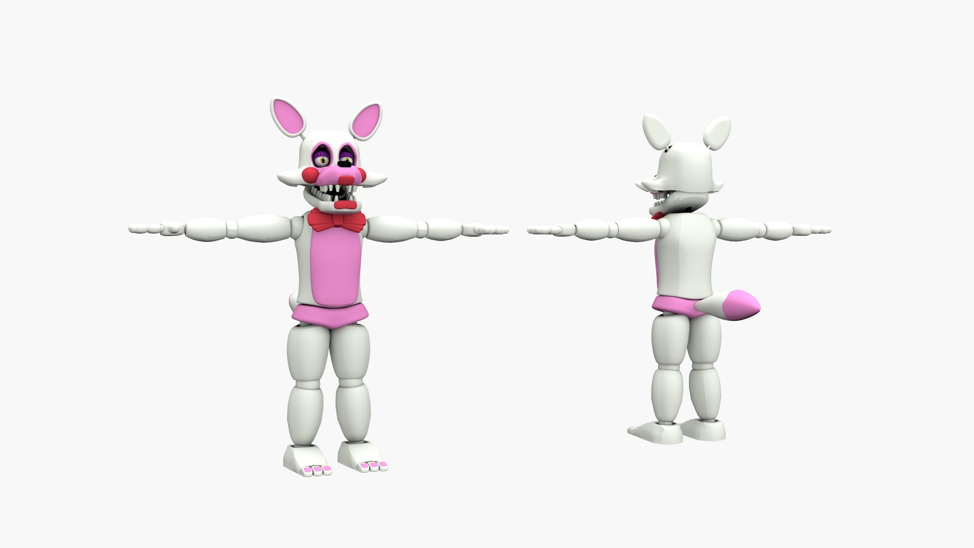 FNAF Mangle Model - TurboSquid 2363260