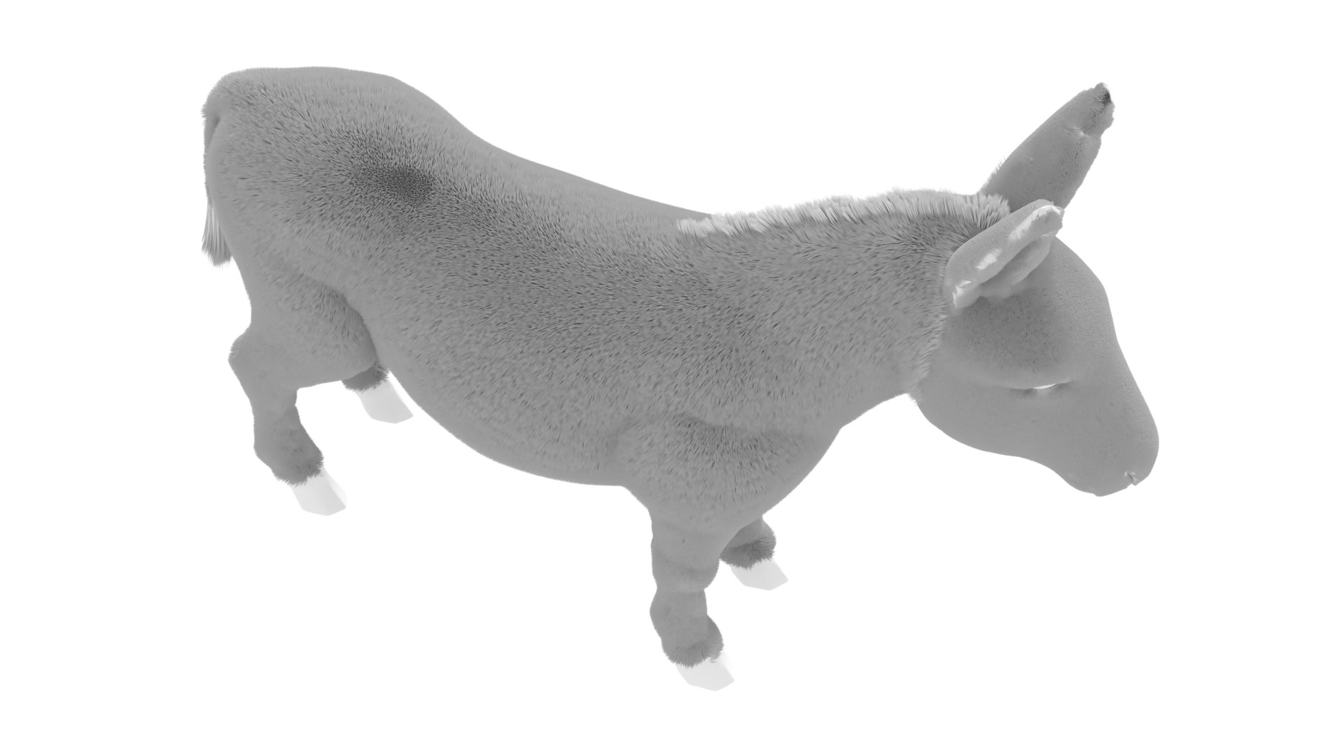 3D Model Donkey - TurboSquid 1685088