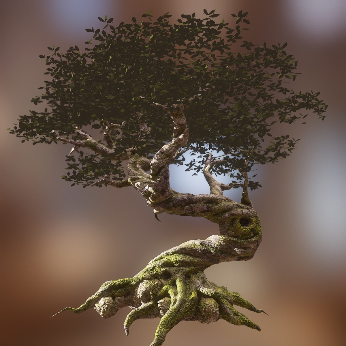 fantasy tree 3d max