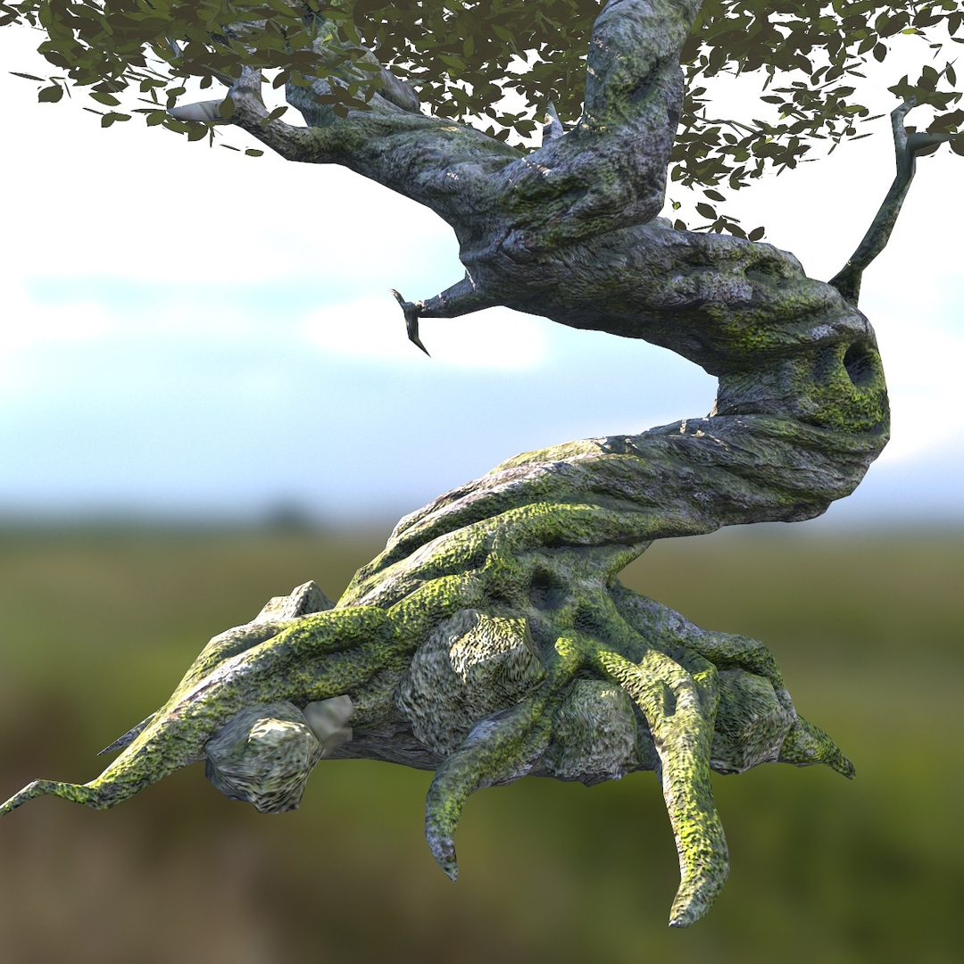 fantasy tree 3d max