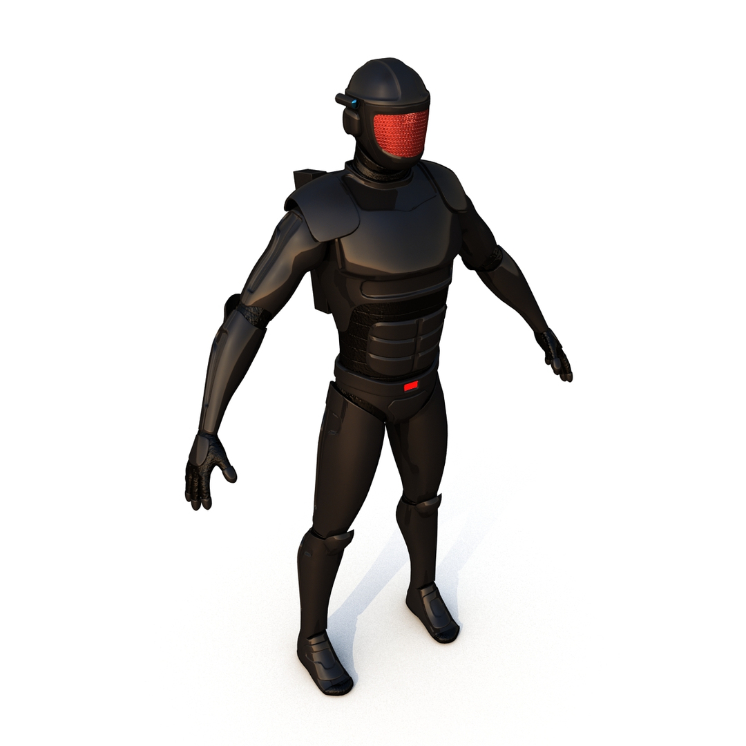 Sci-fi Soldier 3D Model | 1148385 | TurboSquid