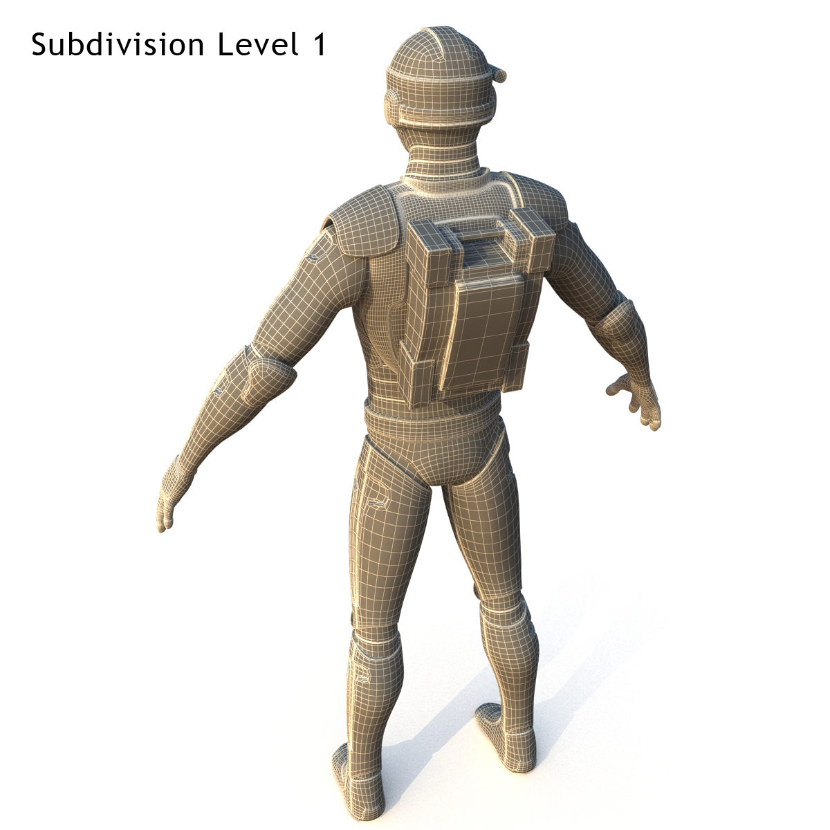 Sci-fi soldier 3D model | 1148385 | TurboSquid
