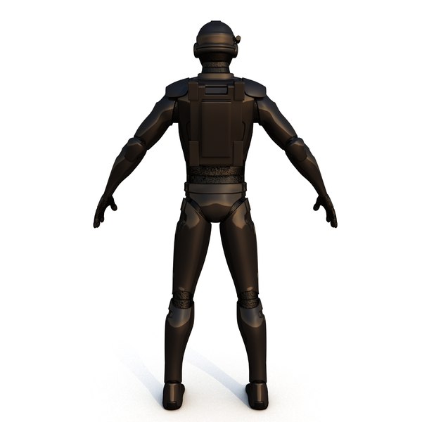 Sci-fi soldier 3D model | 1148385 | TurboSquid