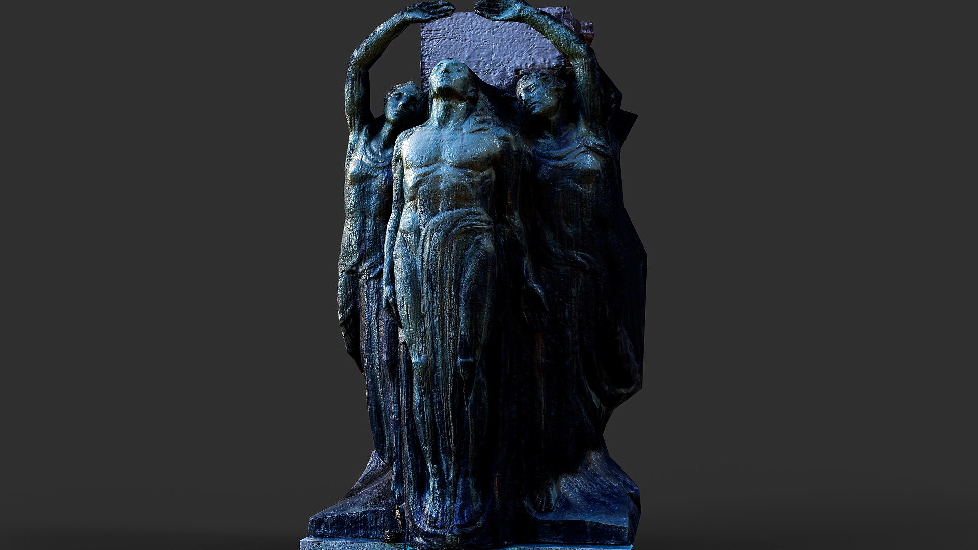 Graveyard Old Bronze Monument PBR Photogrammetry 3D Model - TurboSquid ...