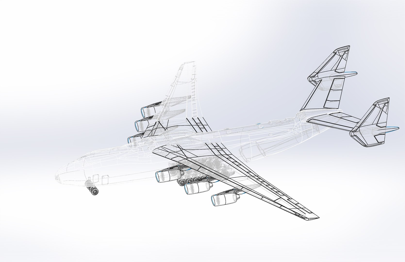 3D Model AN 225 Mriy For 3d Print - TurboSquid 2032770