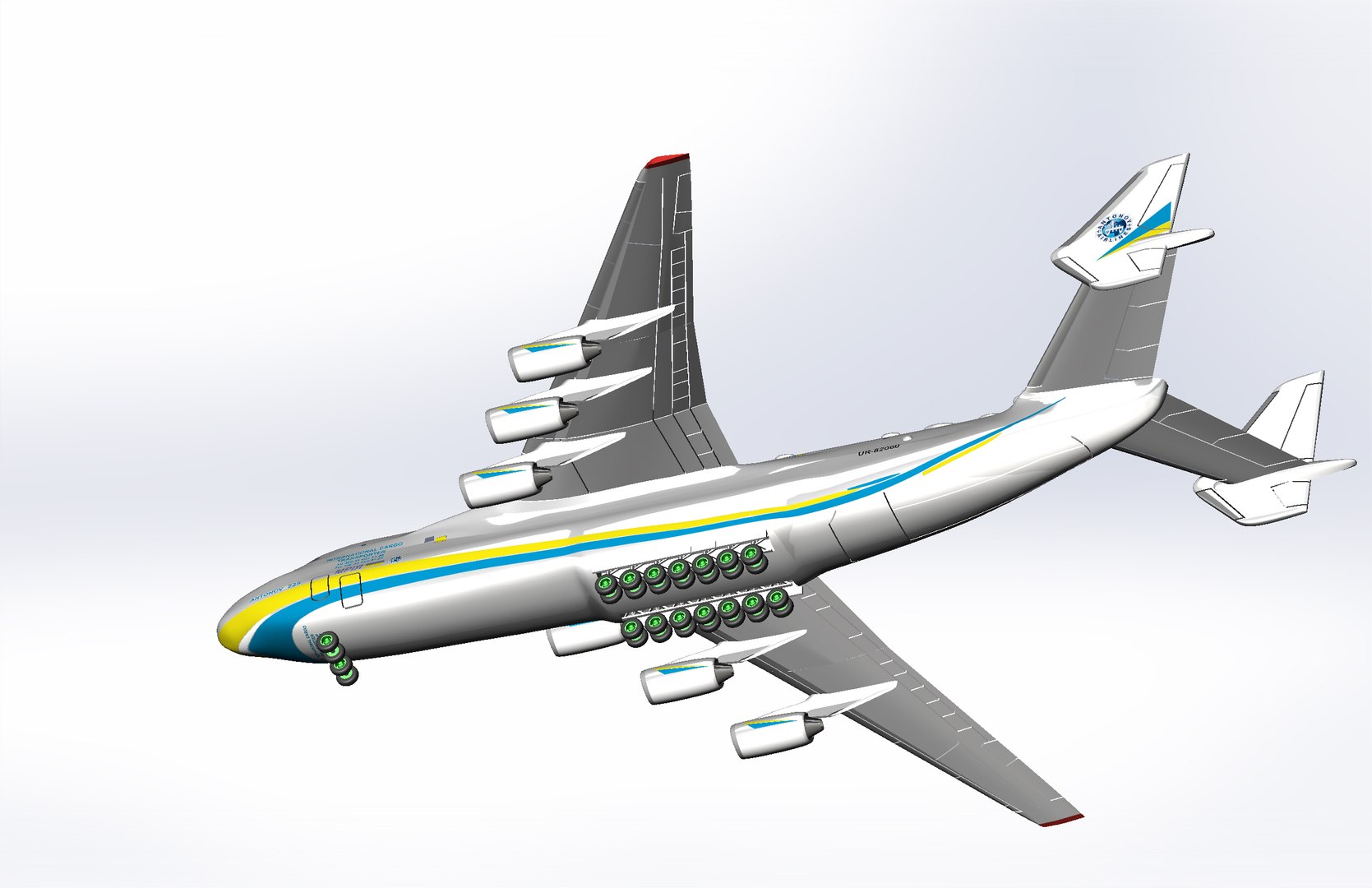 3D Model AN 225 Mriy For 3d Print - TurboSquid 2032770