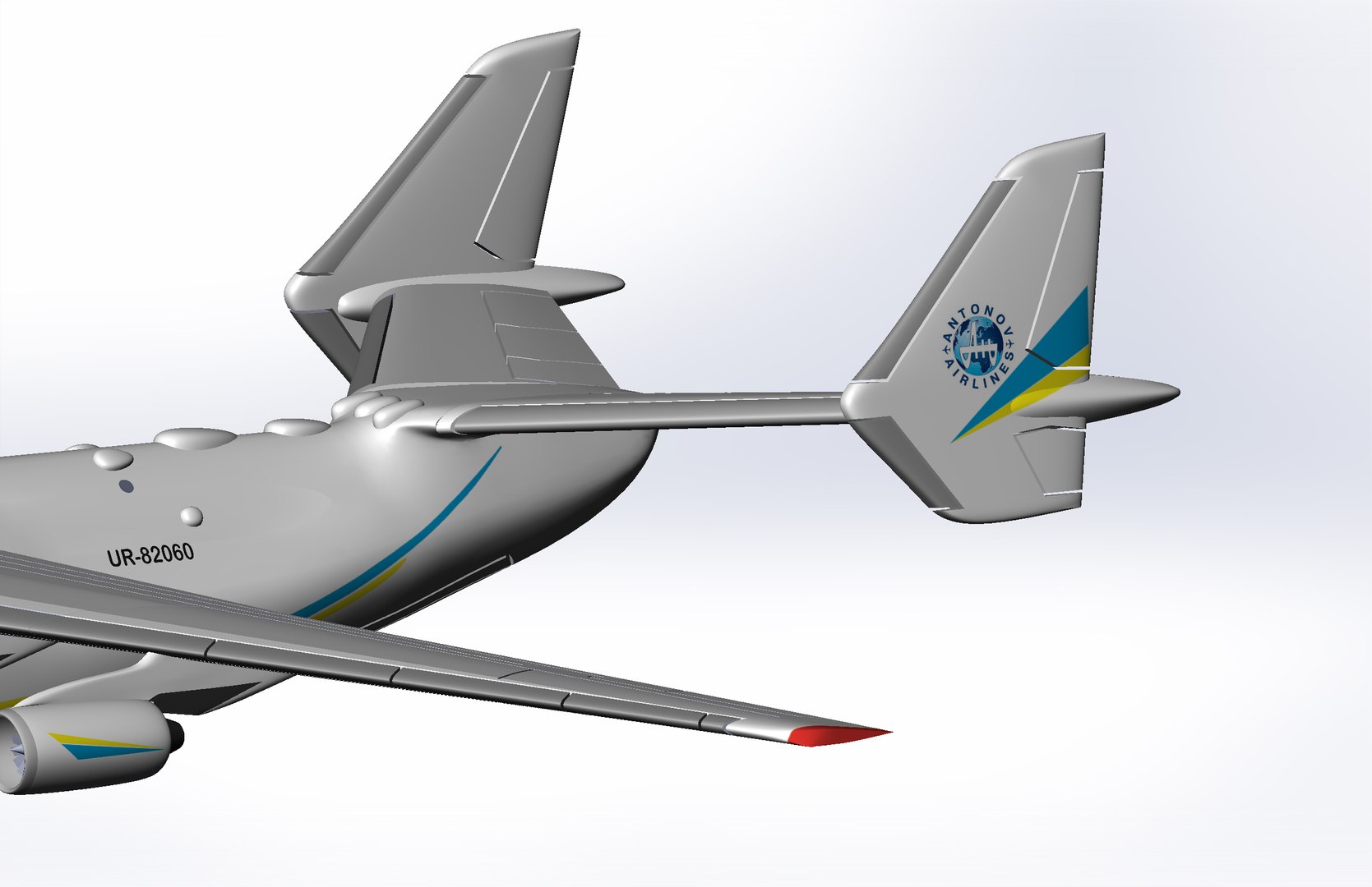 3D Model AN 225 Mriy For 3d Print - TurboSquid 2032770