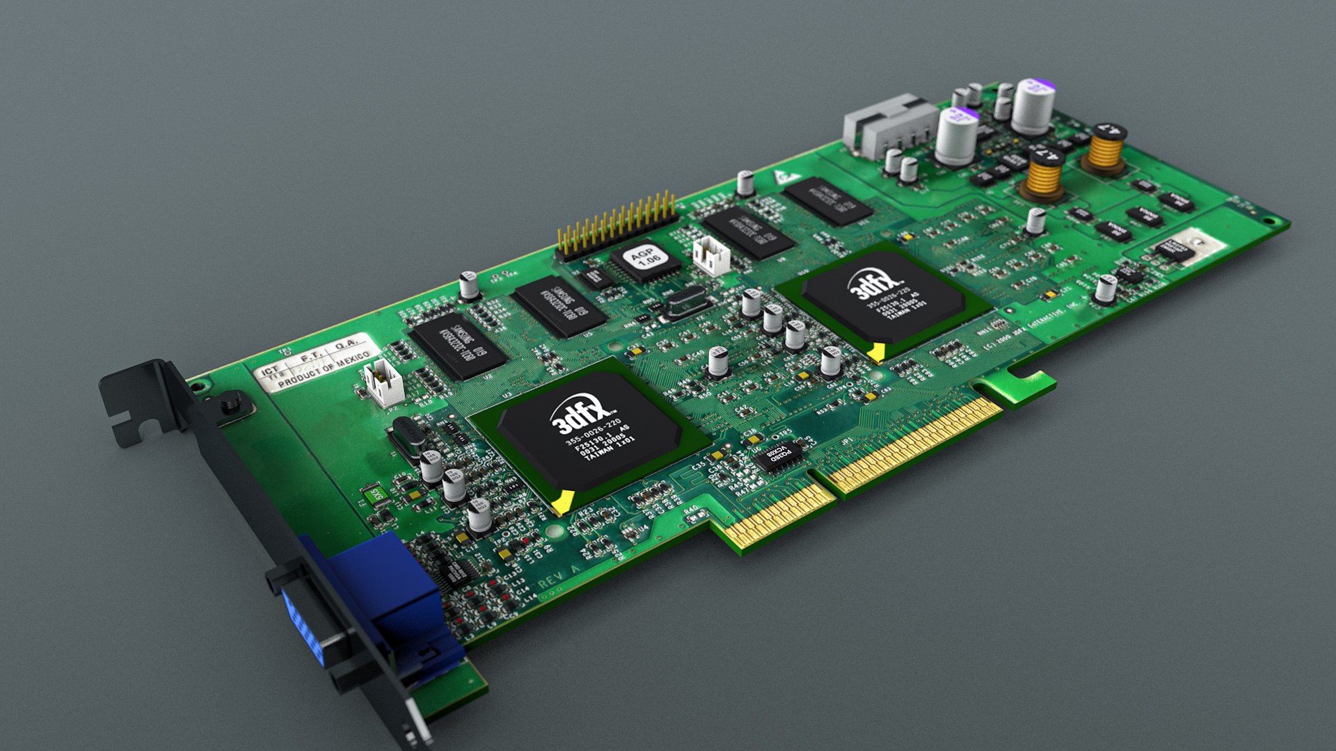 3D Model 3dfx Voodoo 5 5500 - TurboSquid 1652740