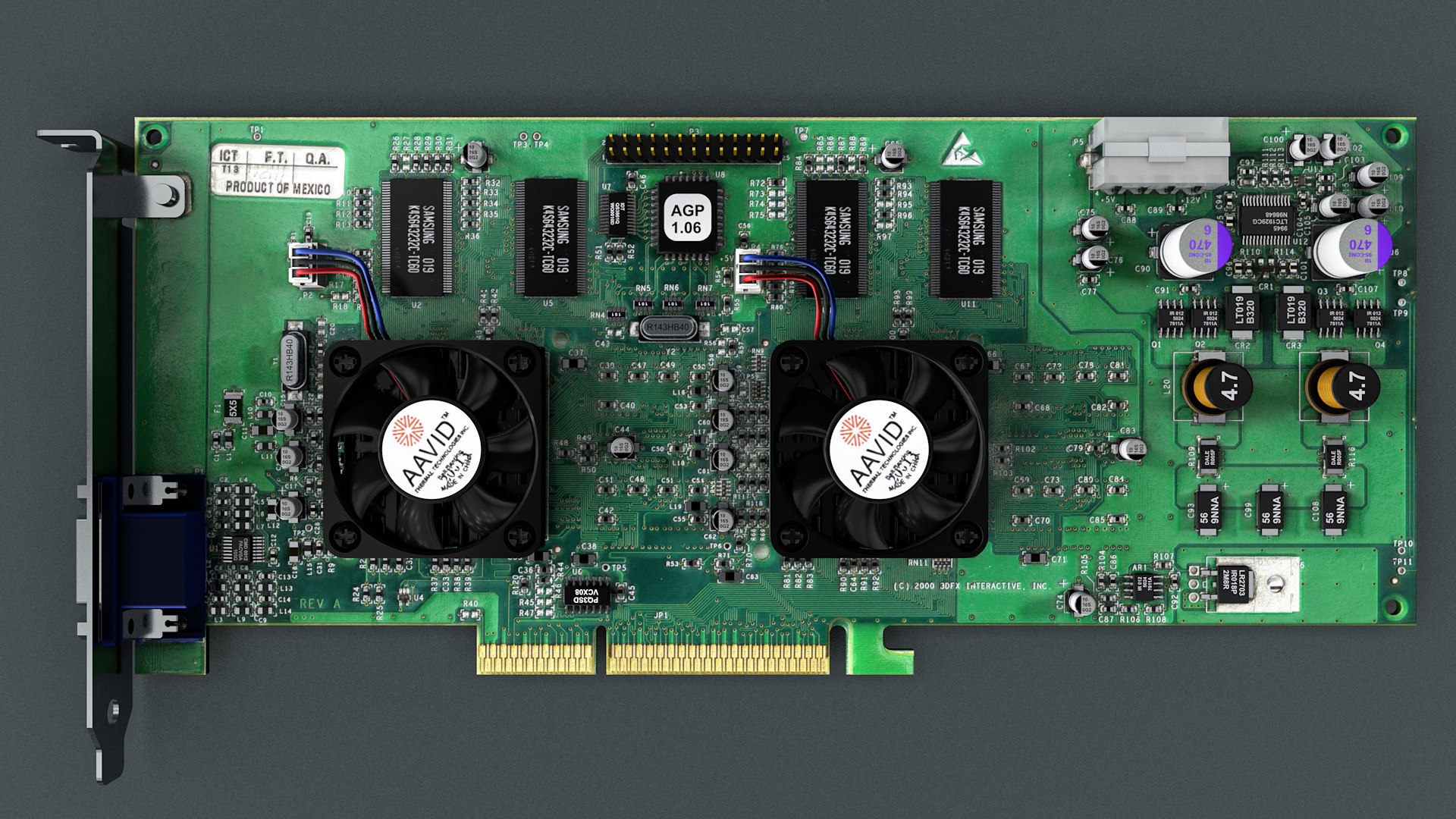 3D Model 3dfx Voodoo 5 5500 - TurboSquid 1652740
