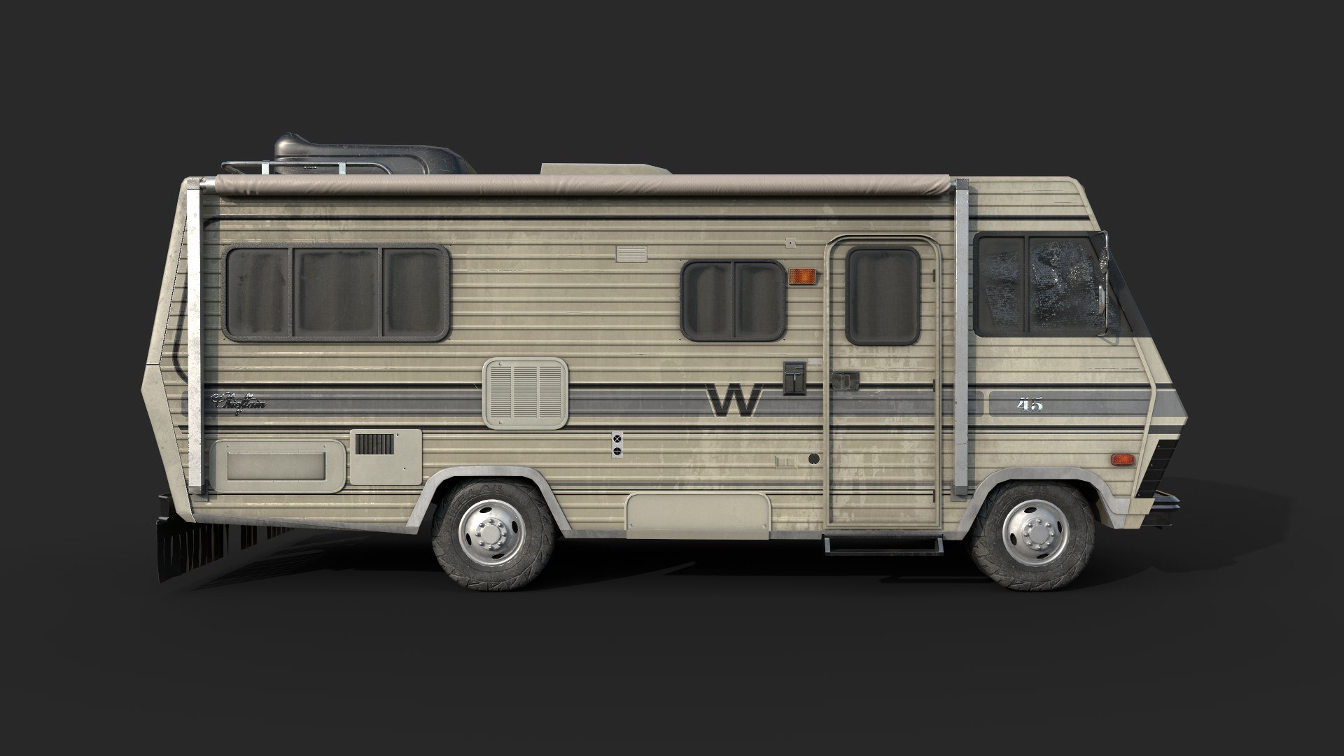 RV Motorhome 3D - TurboSquid 2190467