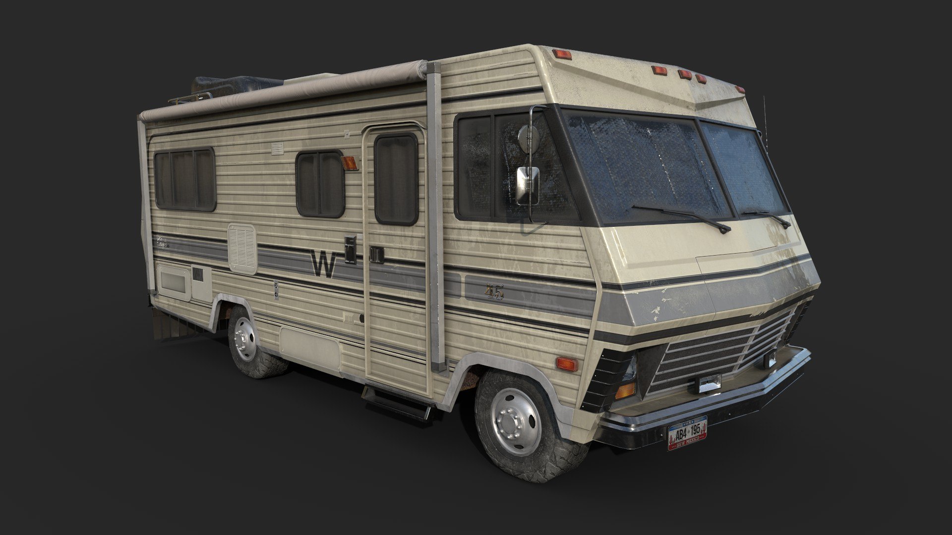 RV Motorhome 3D - TurboSquid 2190467