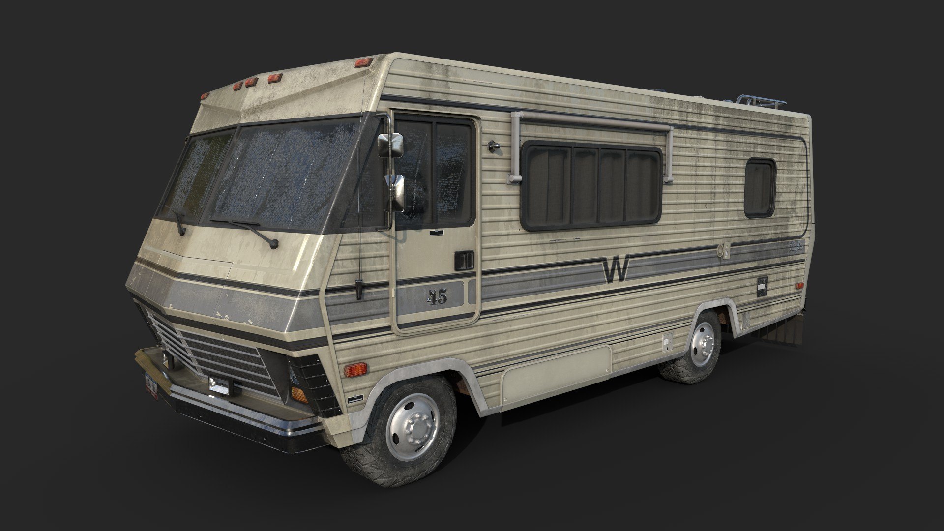 RV Motorhome 3D - TurboSquid 2190467