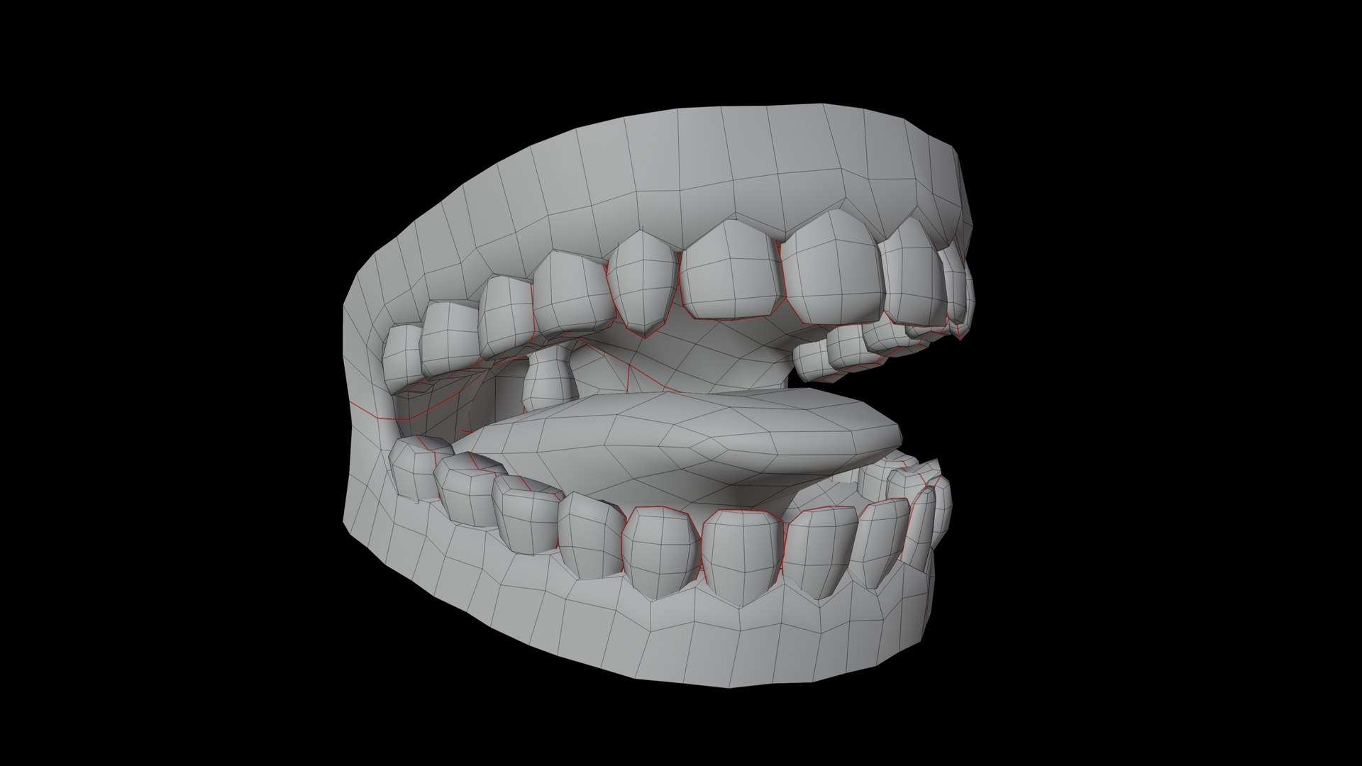 3D Human Teeth - Low Poly Model - TurboSquid 2156786
