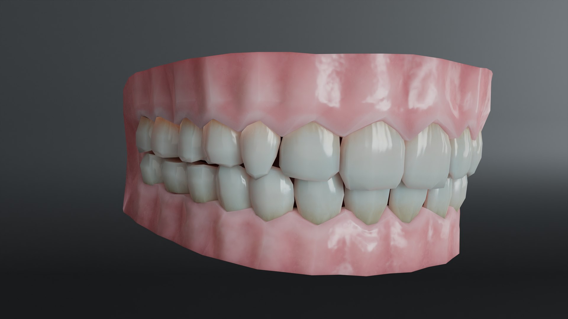 3D Human Teeth - Low Poly Model - TurboSquid 2156786