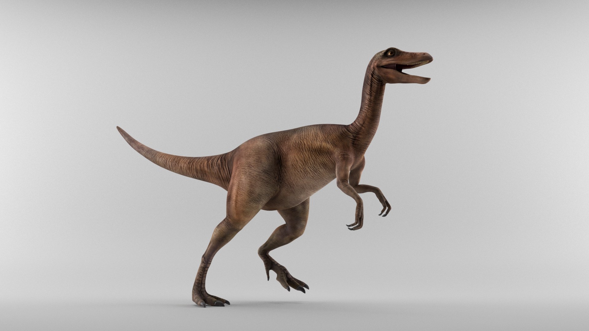 Realistic Gallimimus Rigged 3D Model - TurboSquid 1454396