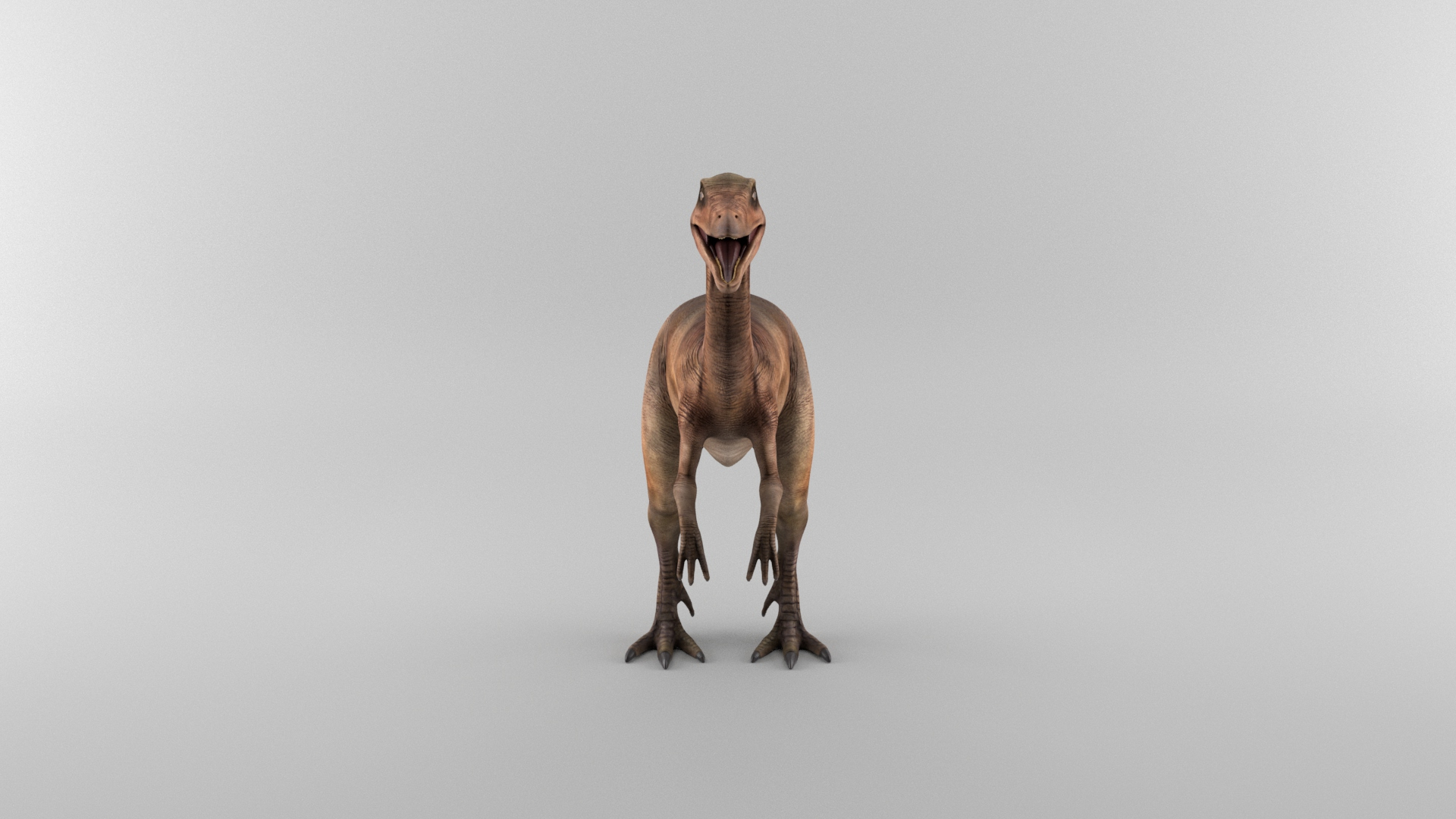 Realistic Gallimimus Rigged 3D Model - TurboSquid 1454396