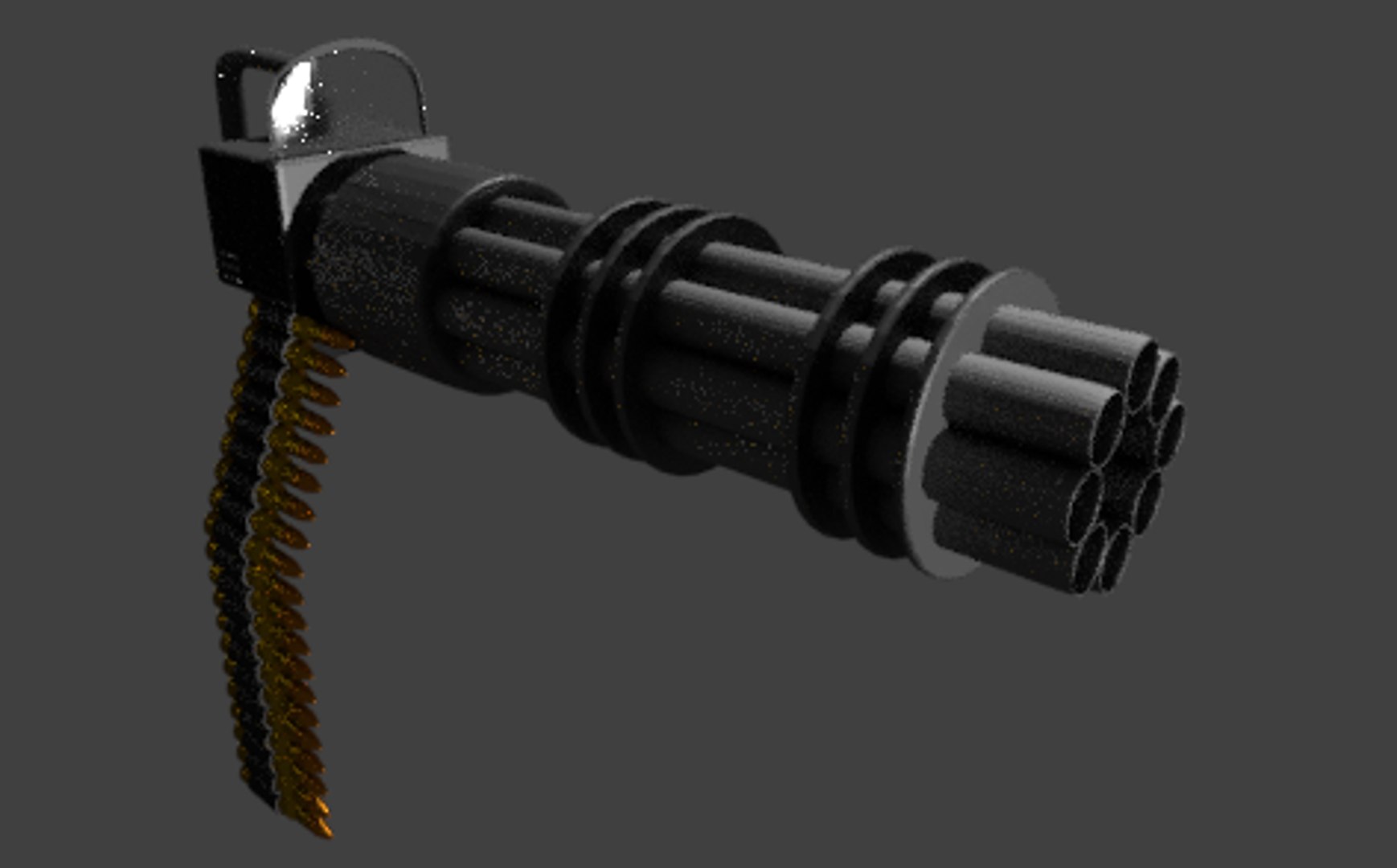 3D Guns Weapons Minigun - TurboSquid 1375559