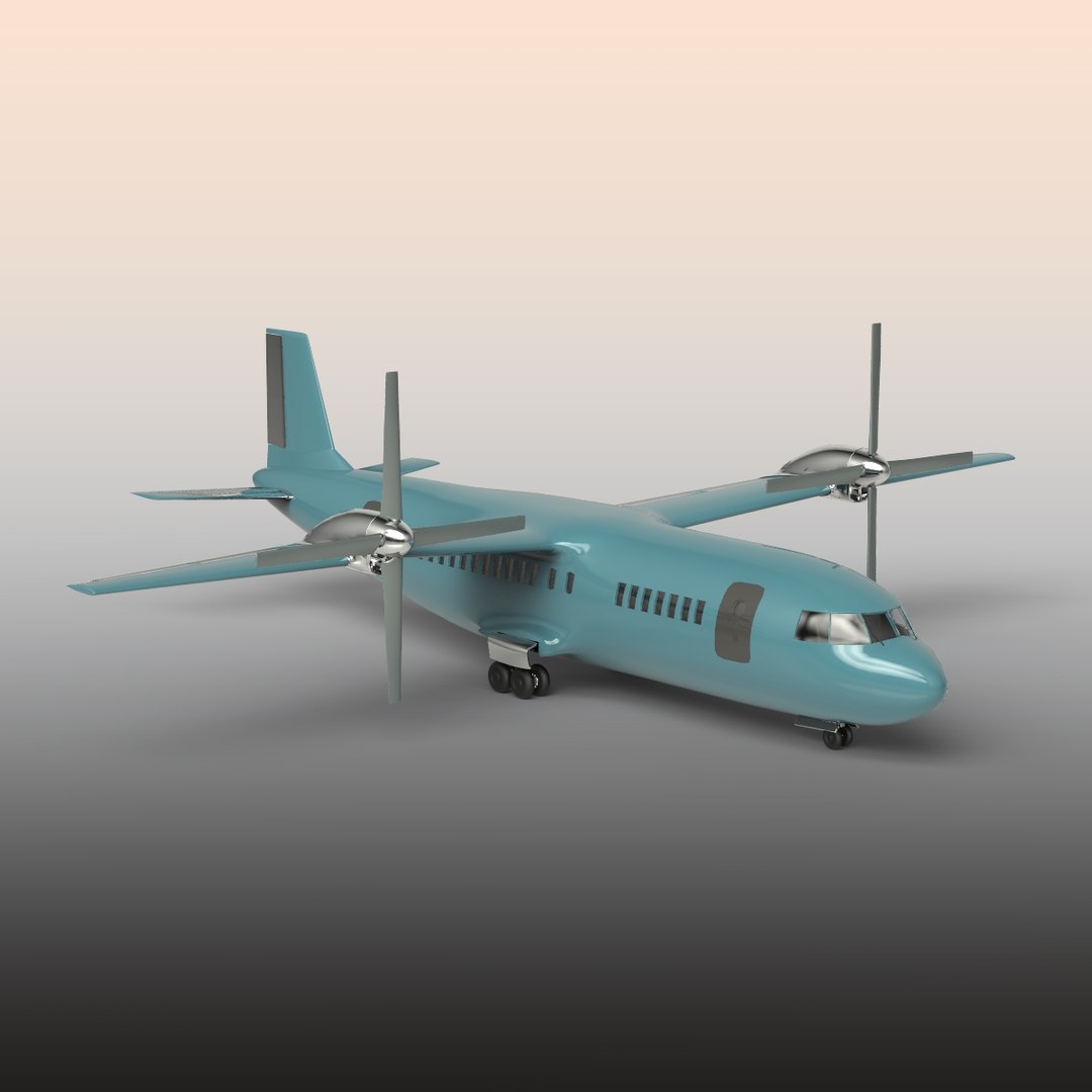 3D Plane Modeled Model - TurboSquid 1384779