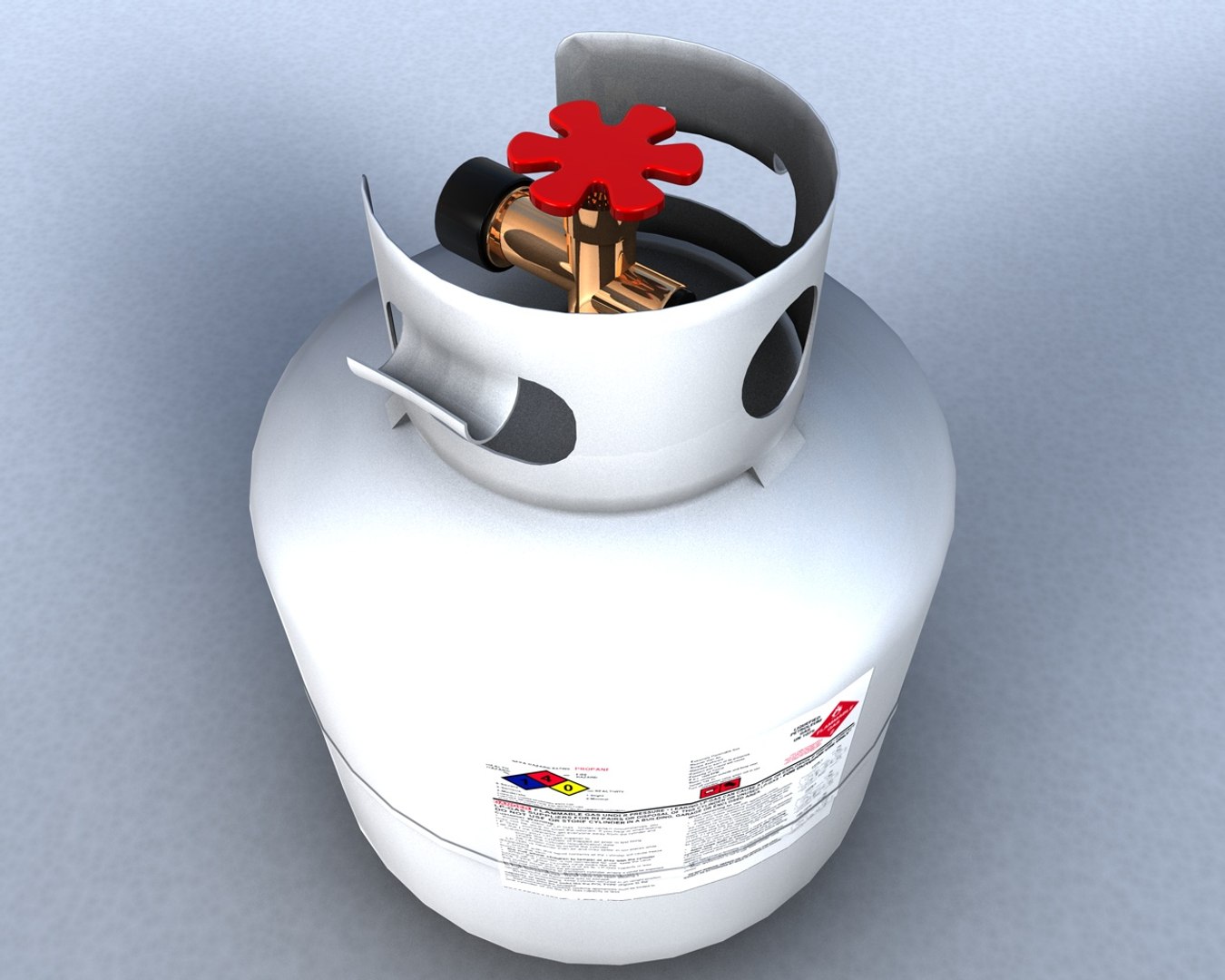 Propane Tank 3d Model