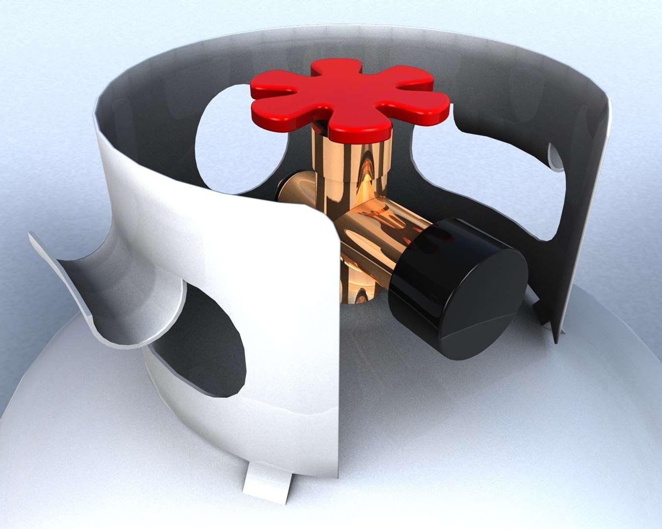 Propane Tank 3d Model