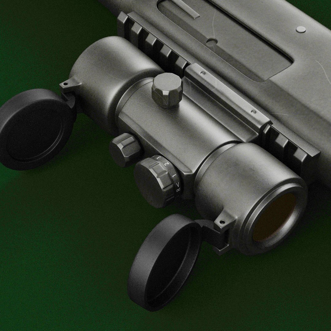 3ds Shotgun Mossberg 590a Tactical