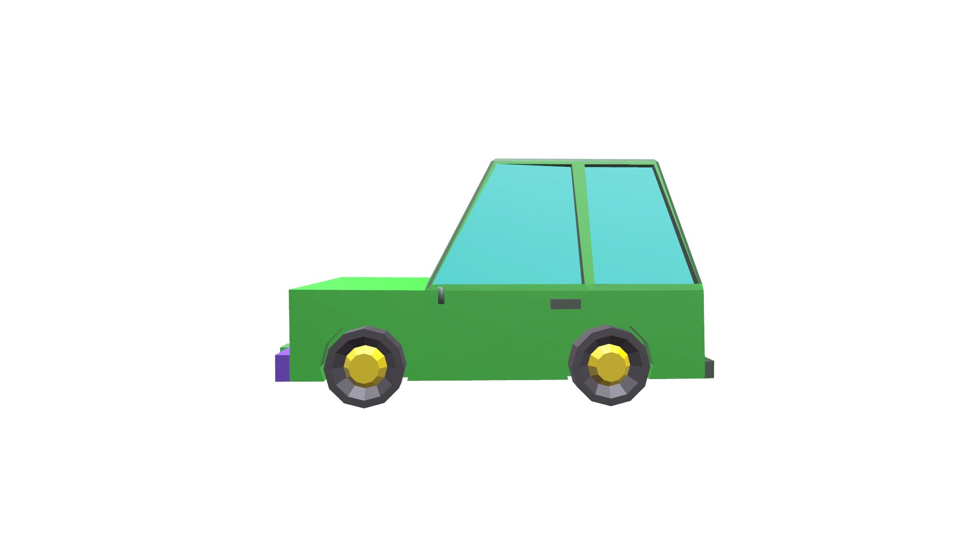 Cartoon Car Model - TurboSquid 2269113