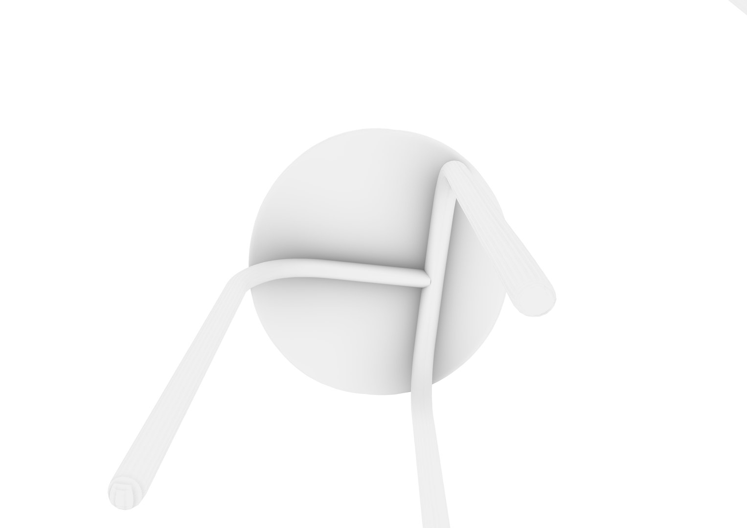 3D Pair Of Iconic Glass House Stools By Lina Bo Bardi 1951 Midcentury Brazilian - TurboSquid 2473868