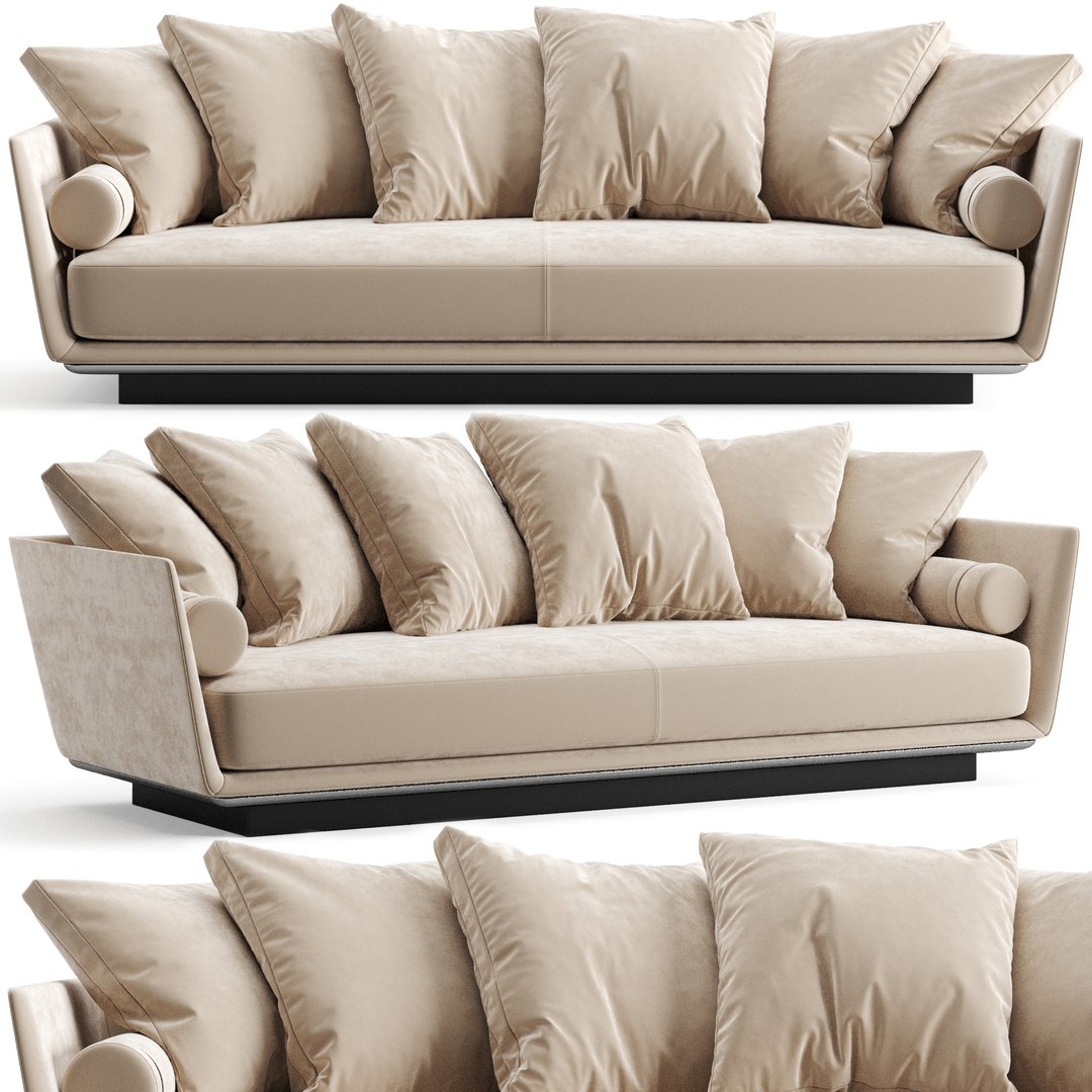 3D BeB Italia Noonu Sofa Model - TurboSquid 1747347