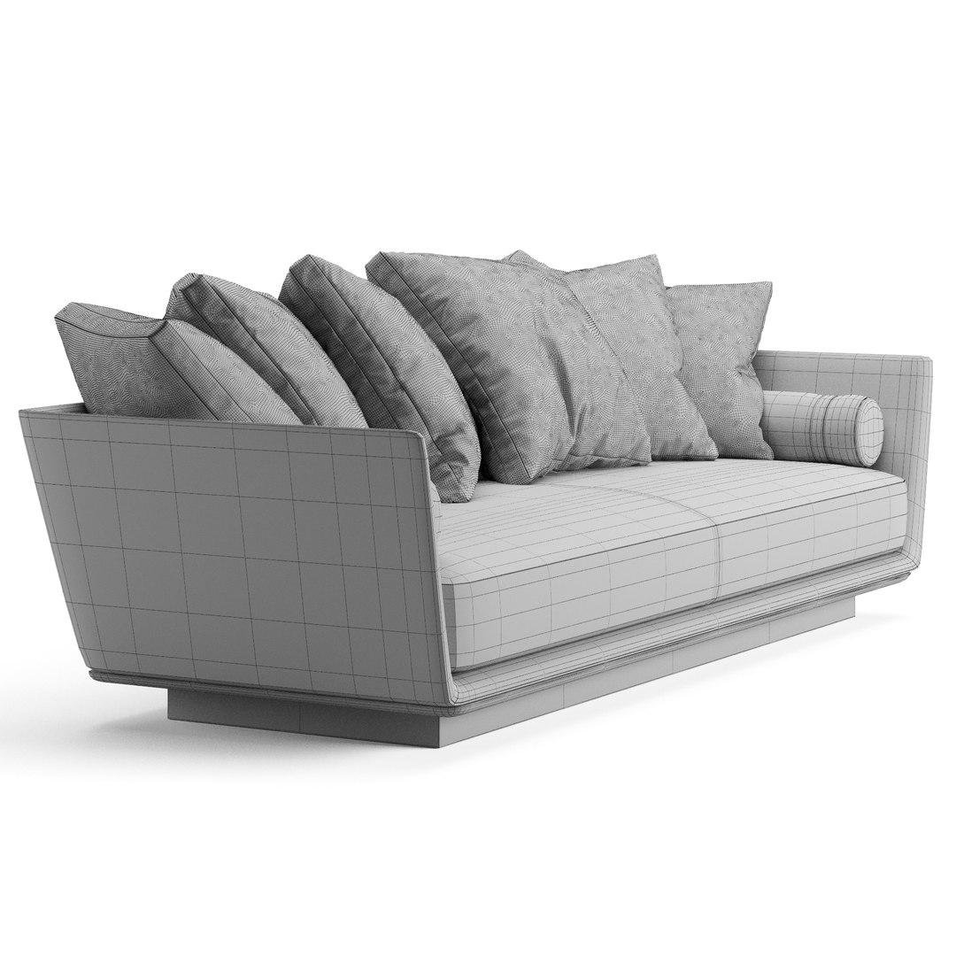 3D BeB Italia Noonu Sofa Model - TurboSquid 1747347