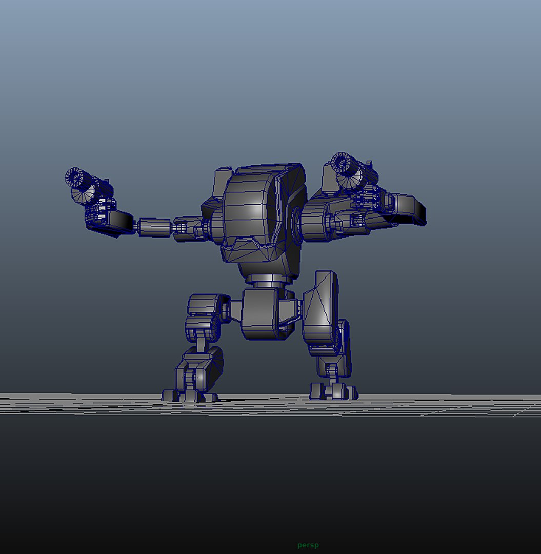3D Mech Mecha - TurboSquid 1425274