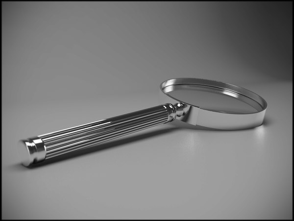 realistic magnifying glass 3d 3ds