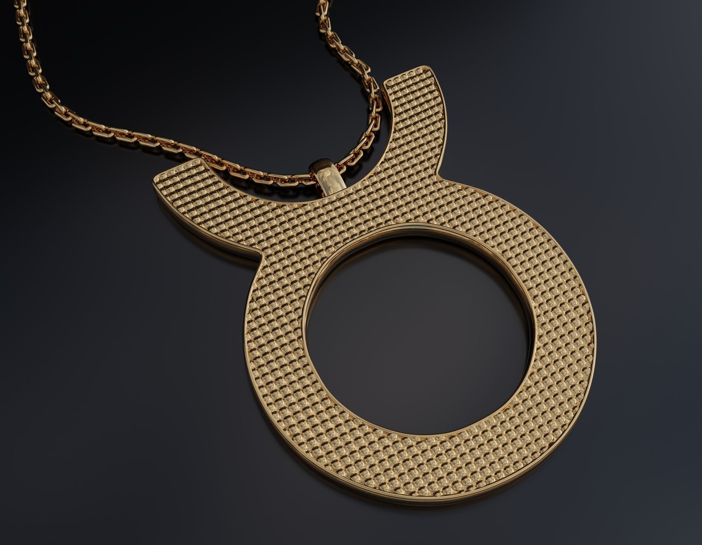 Taurus Pendant 3D - TurboSquid 2076619