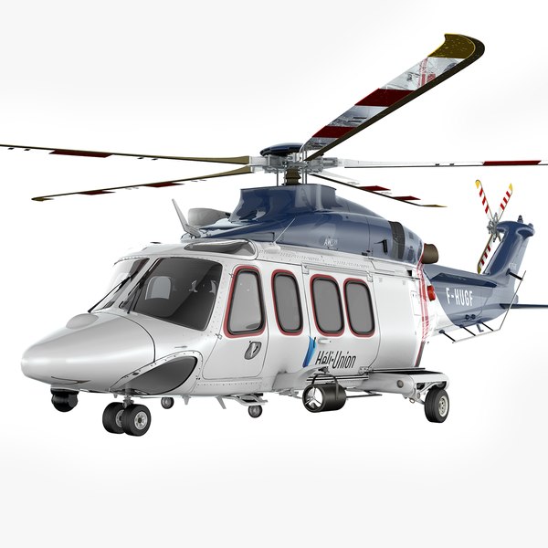 modelo 3d AW139 Heli Union Helicópteros L2157 - TurboSquid 2252953