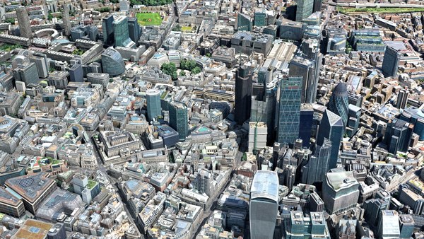 London maps 3D model - TurboSquid 1636476