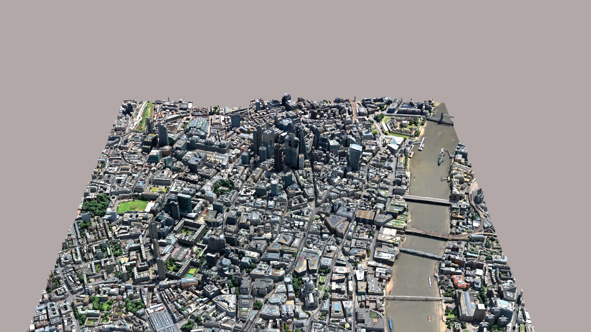 London Maps 3D Model - TurboSquid 1636476