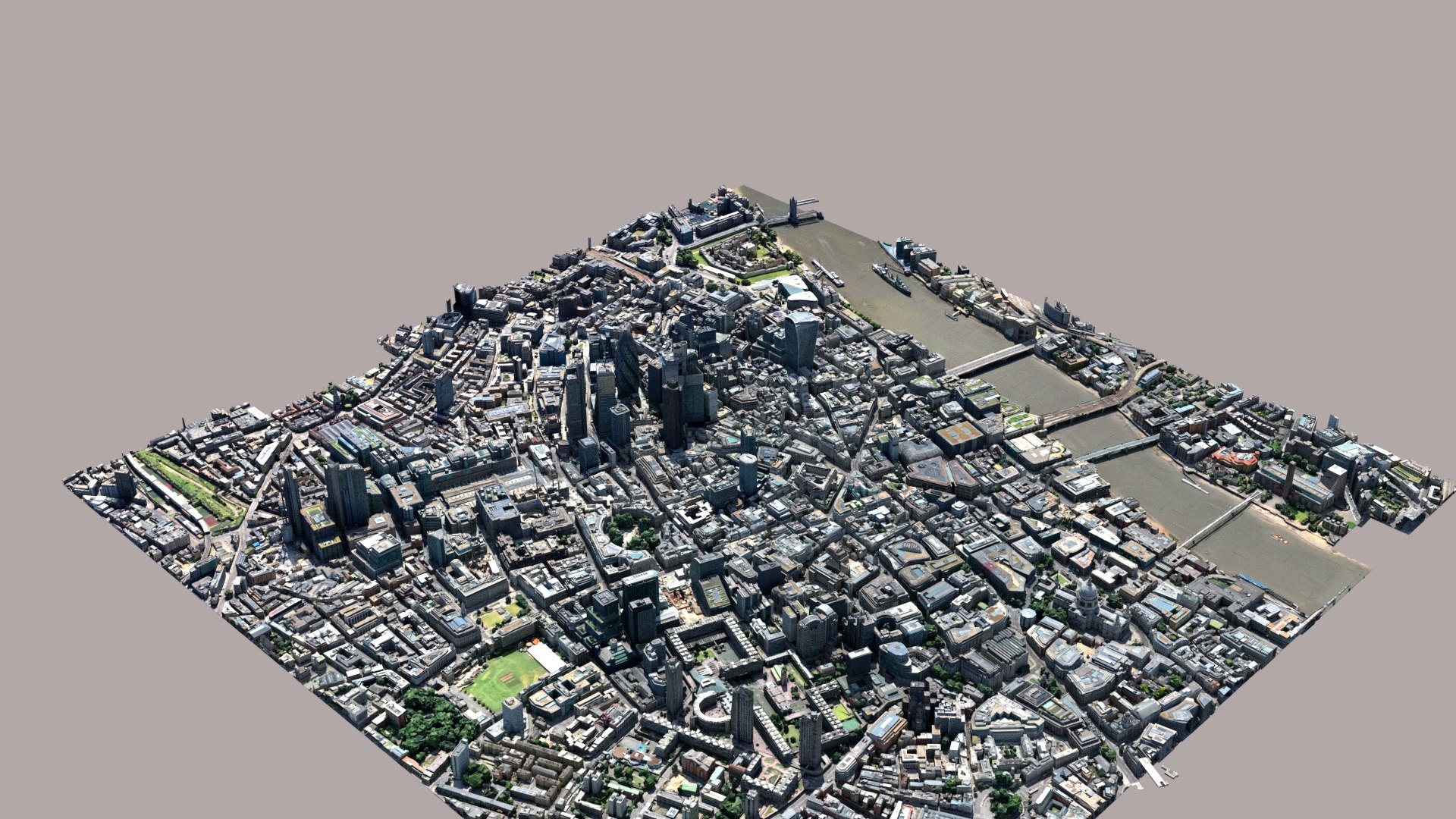 London Maps 3D Model - TurboSquid 1636476