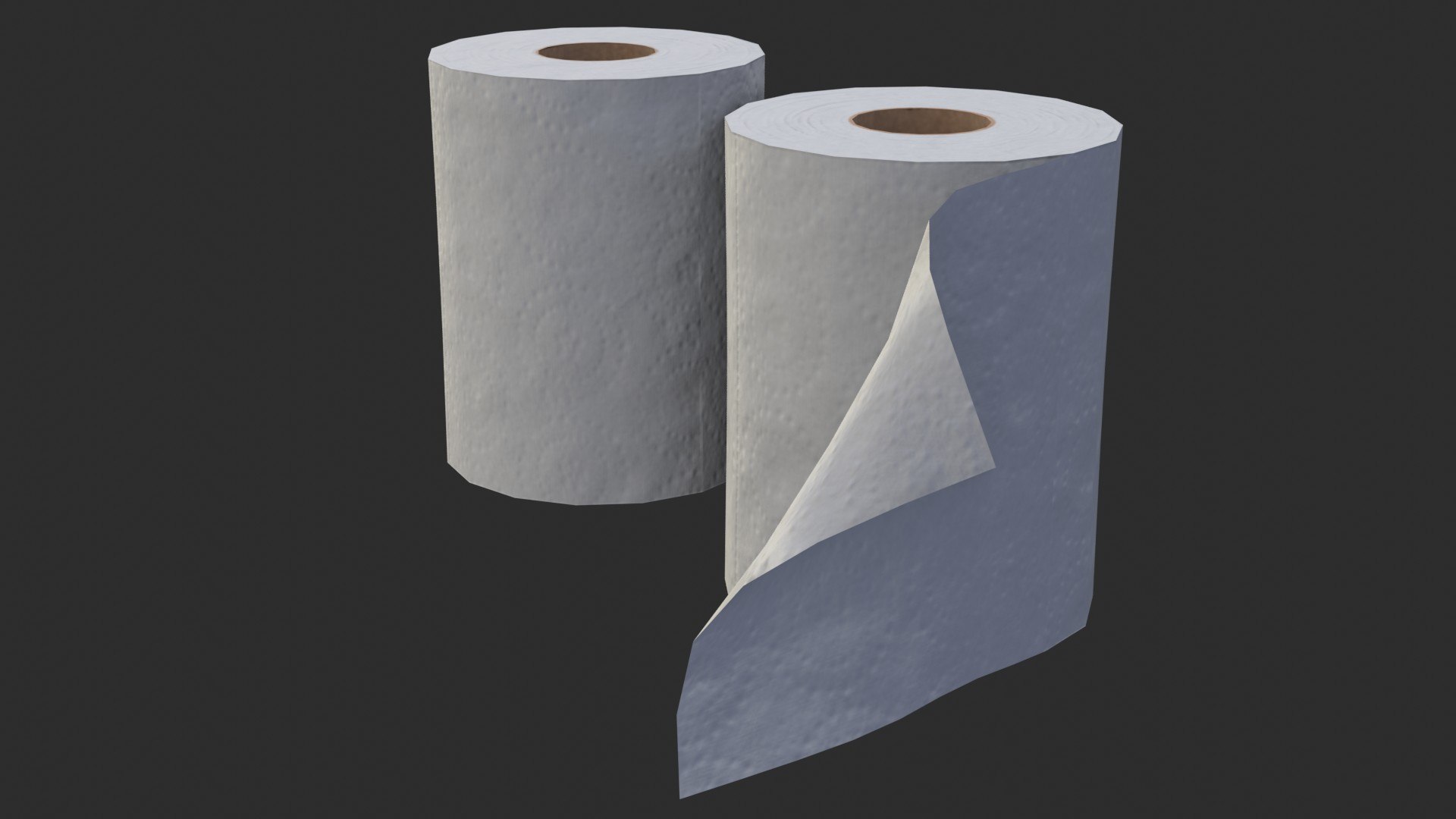 Asset toilet paper rolls 3D model - TurboSquid 1531231