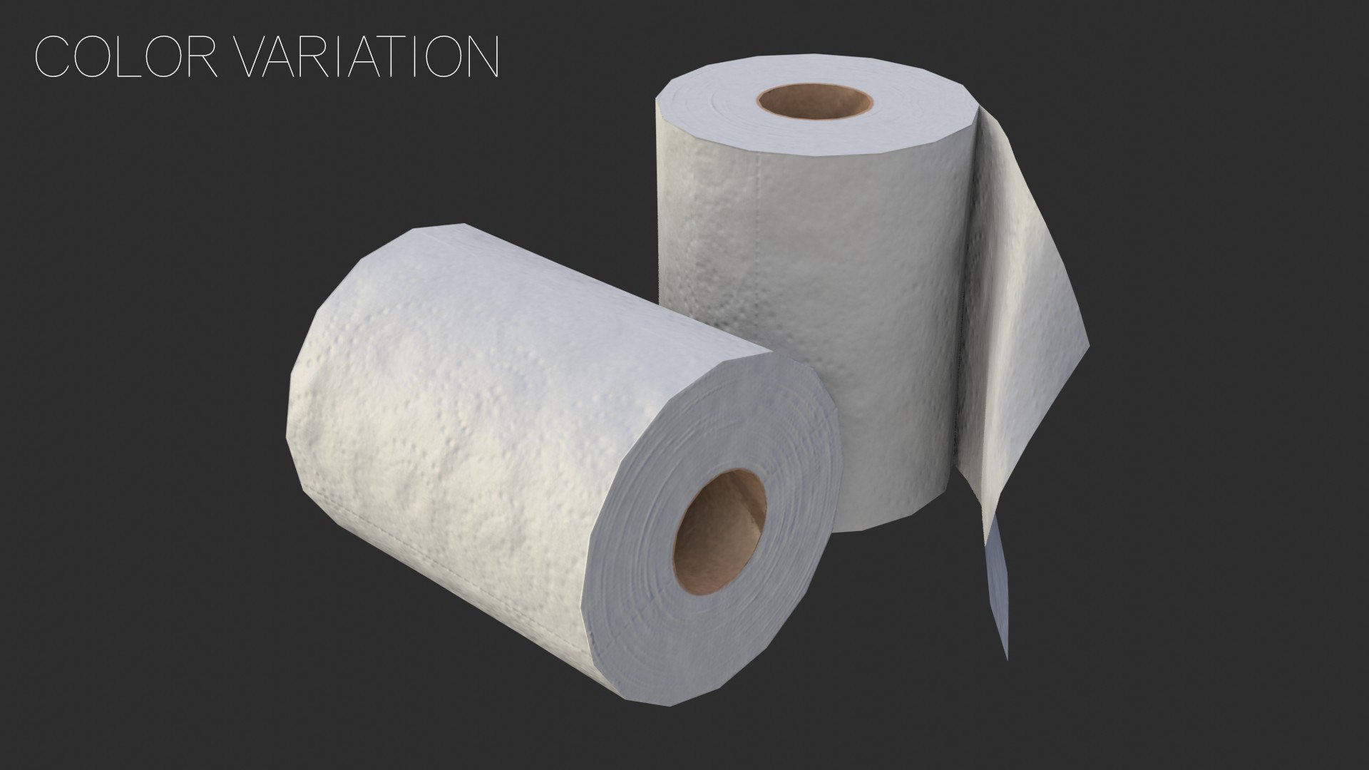 Asset toilet paper rolls 3D model - TurboSquid 1531231