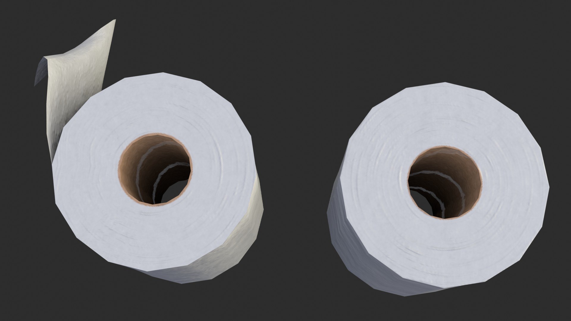 Asset toilet paper rolls 3D model - TurboSquid 1531231