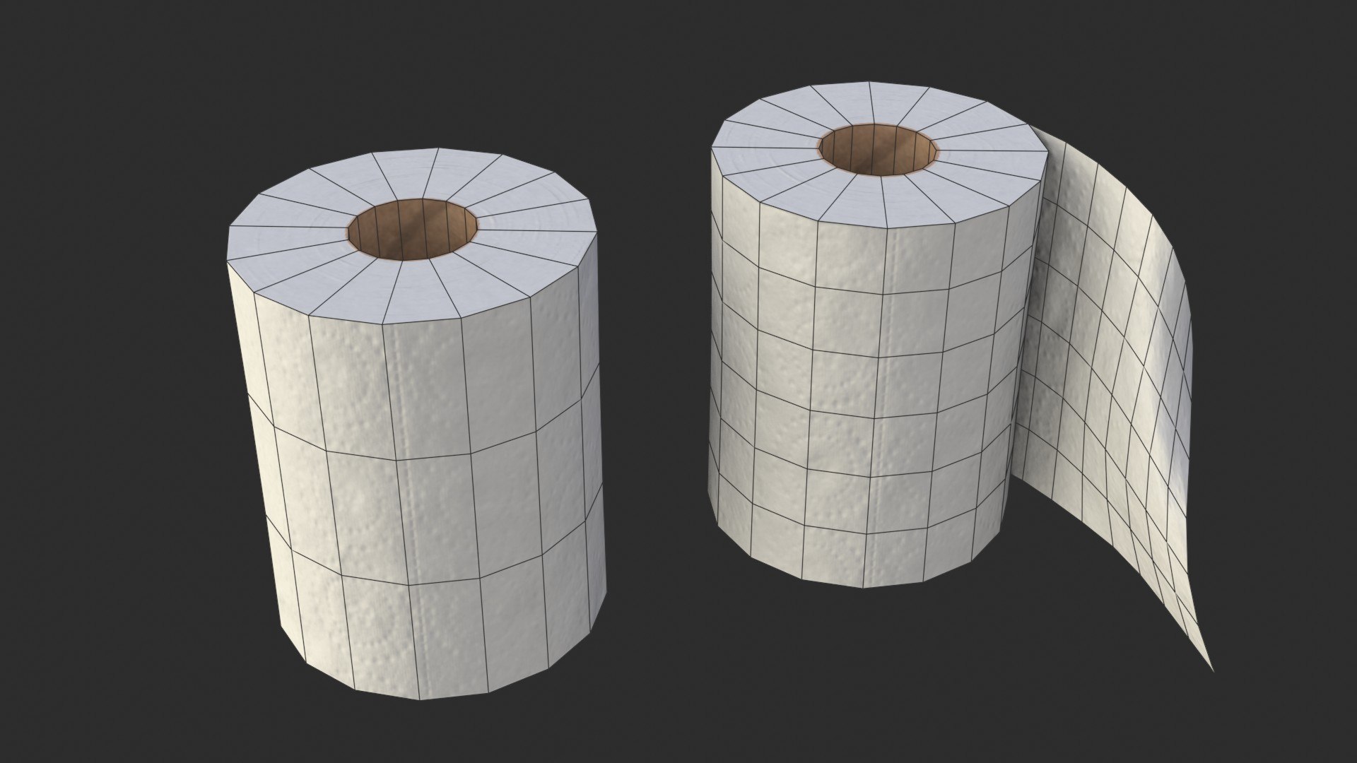 Asset toilet paper rolls 3D model - TurboSquid 1531231