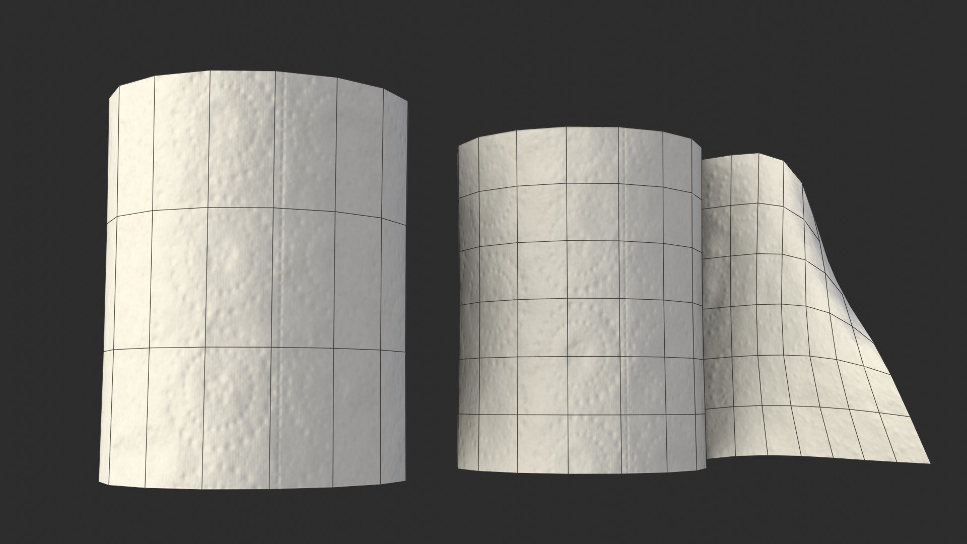 Asset toilet paper rolls 3D model - TurboSquid 1531231