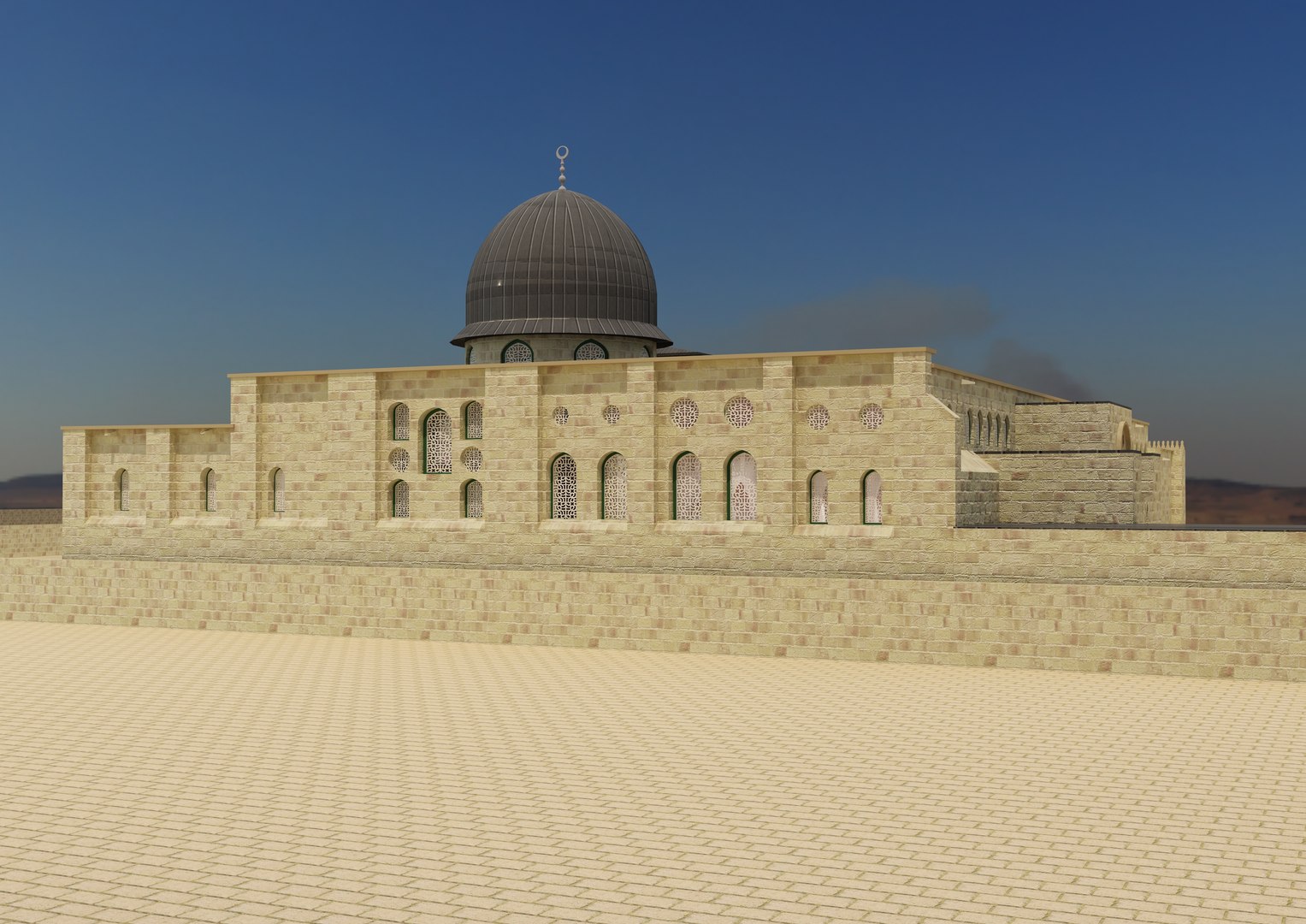 3D Al-aqsa Mosque Architecture Interior Model - TurboSquid 1333008