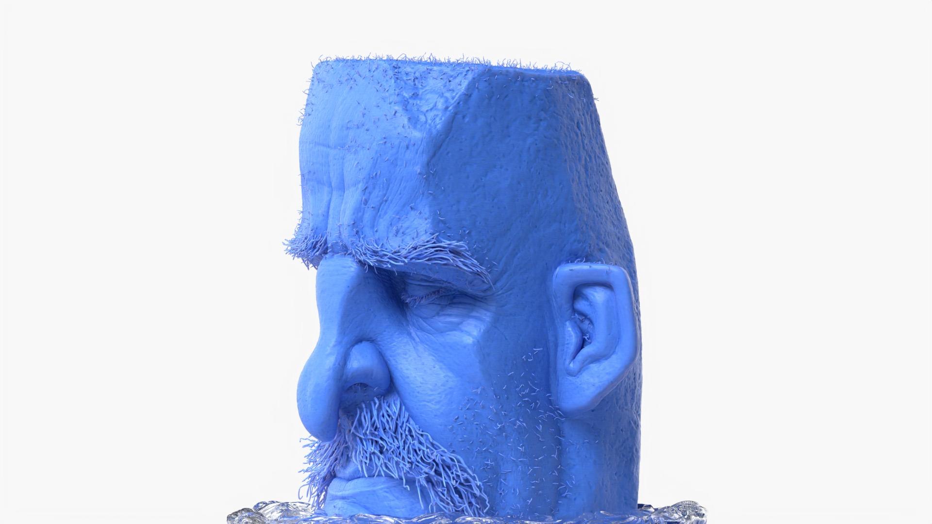 3D Sleeping Rock Sculpture - TurboSquid 2416220