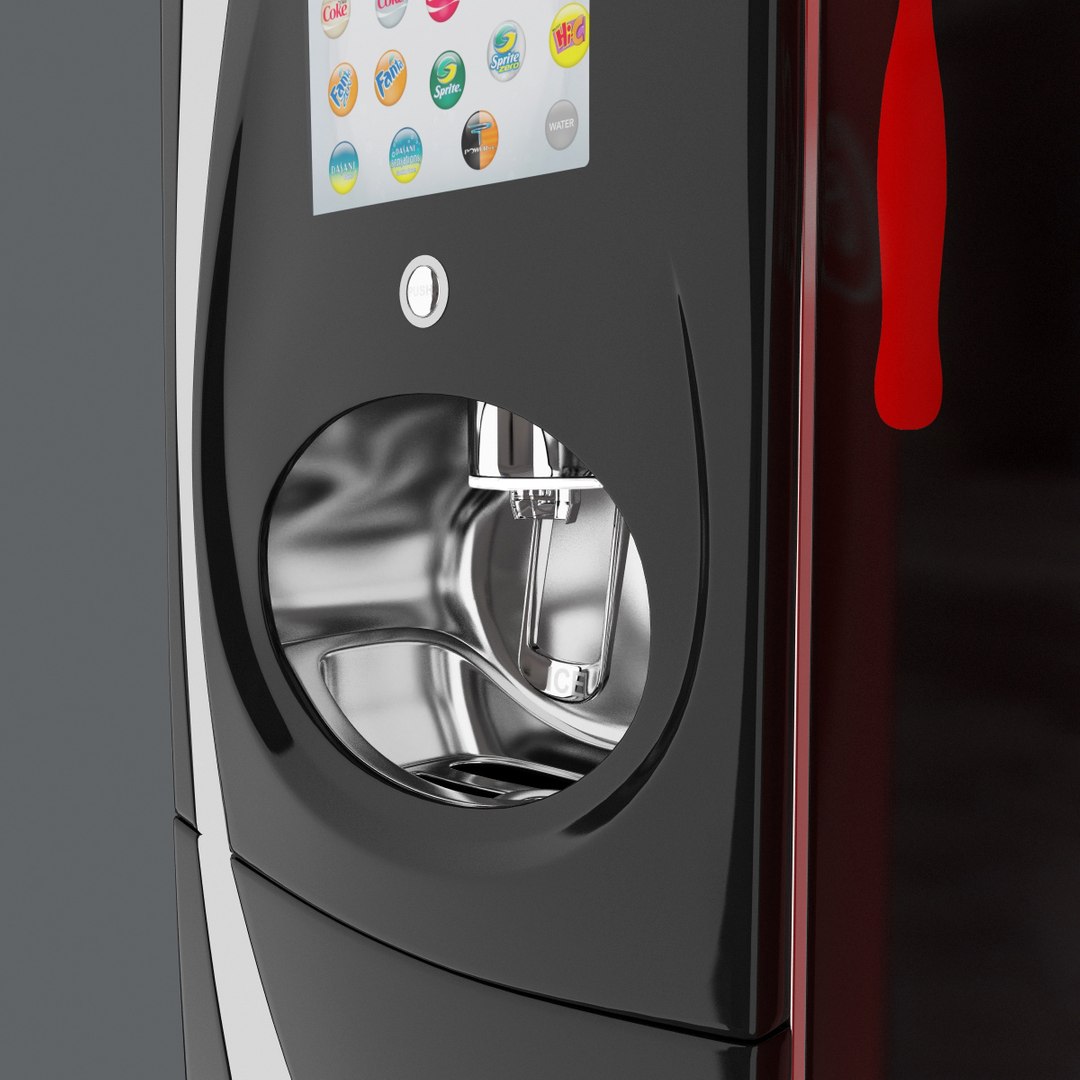 3d Model Coca Cola Freestyle