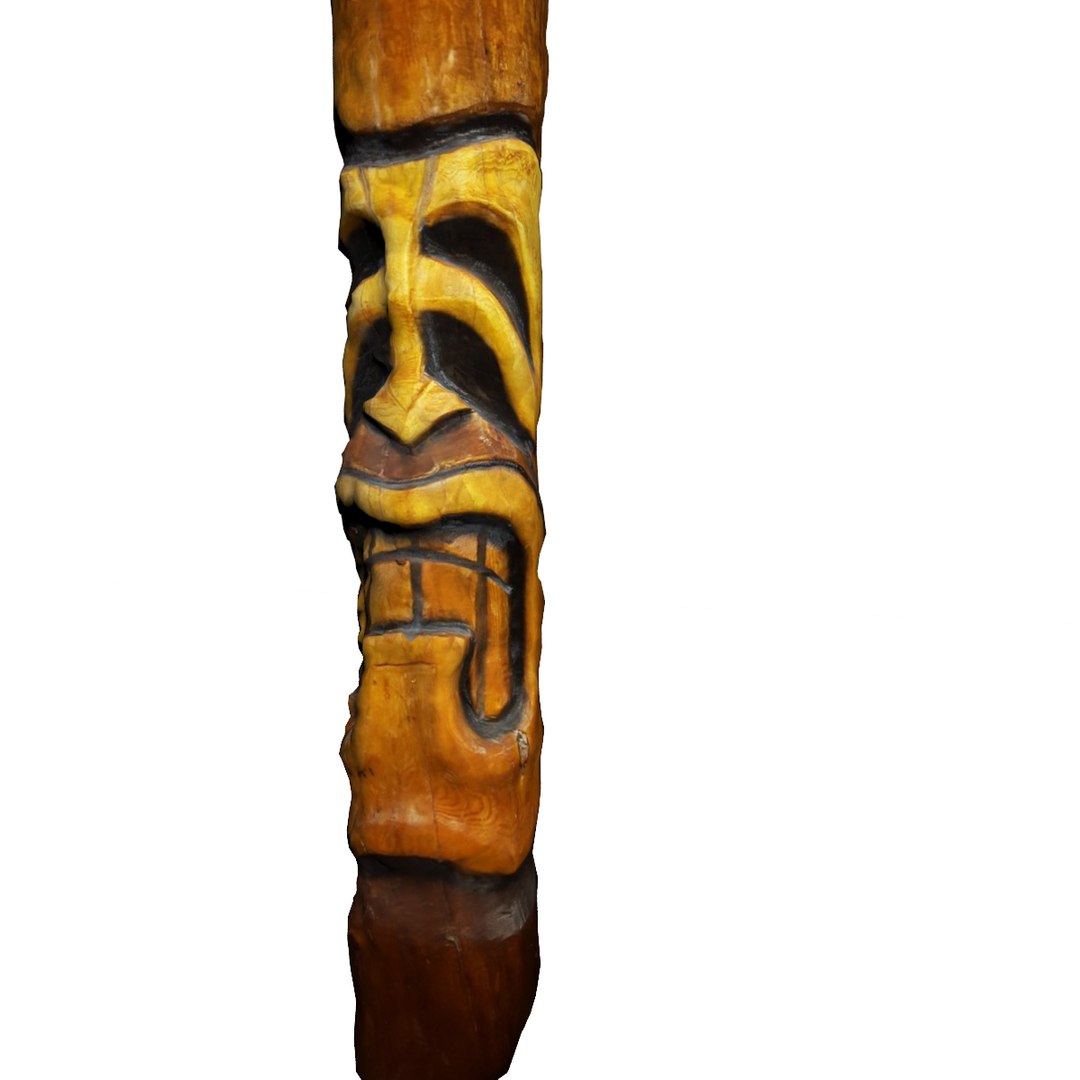 2 Tiki 3d Model
